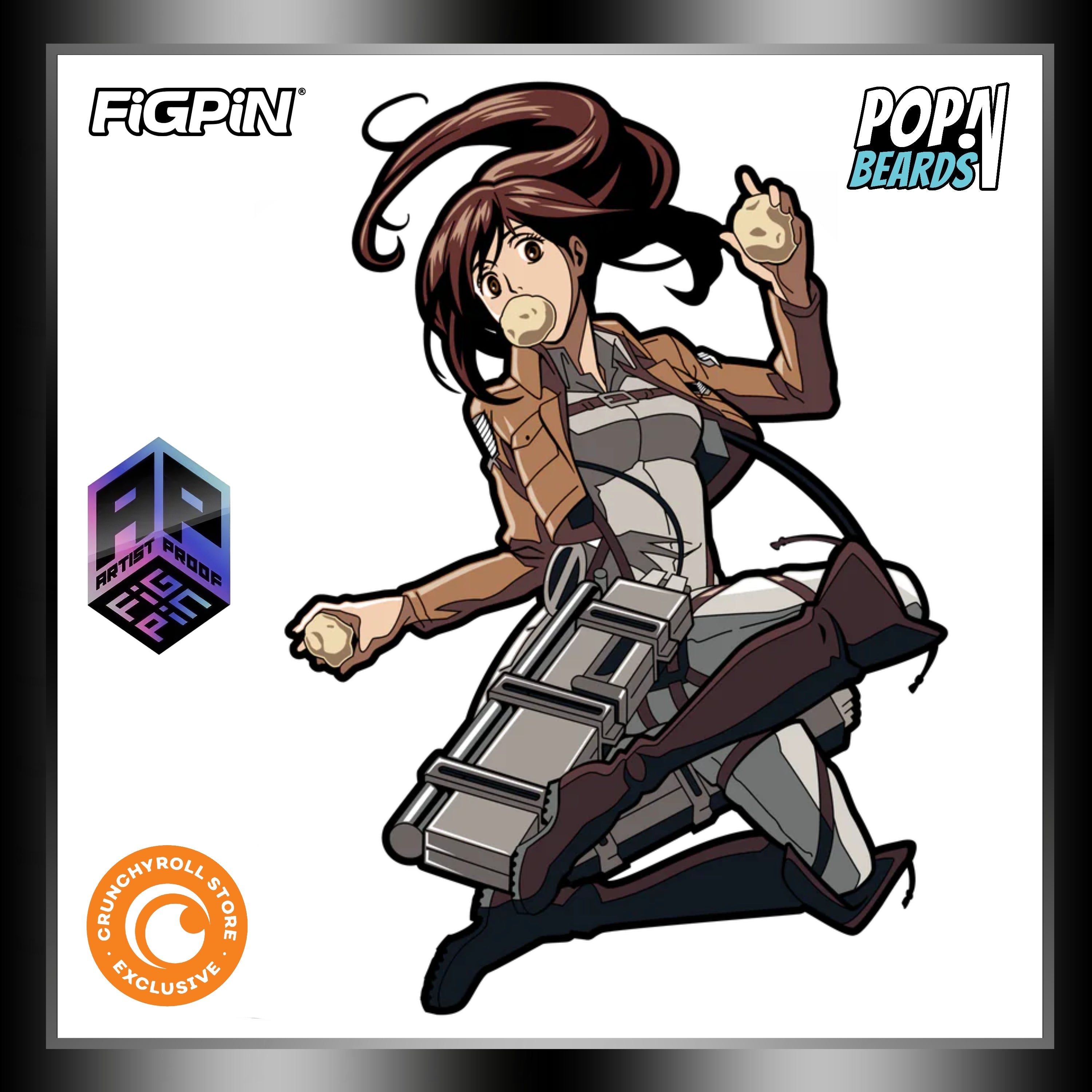 FiGPiN: 1313 Attack On Titan, Sasha Braus Exclusive – Golden Apple Comics