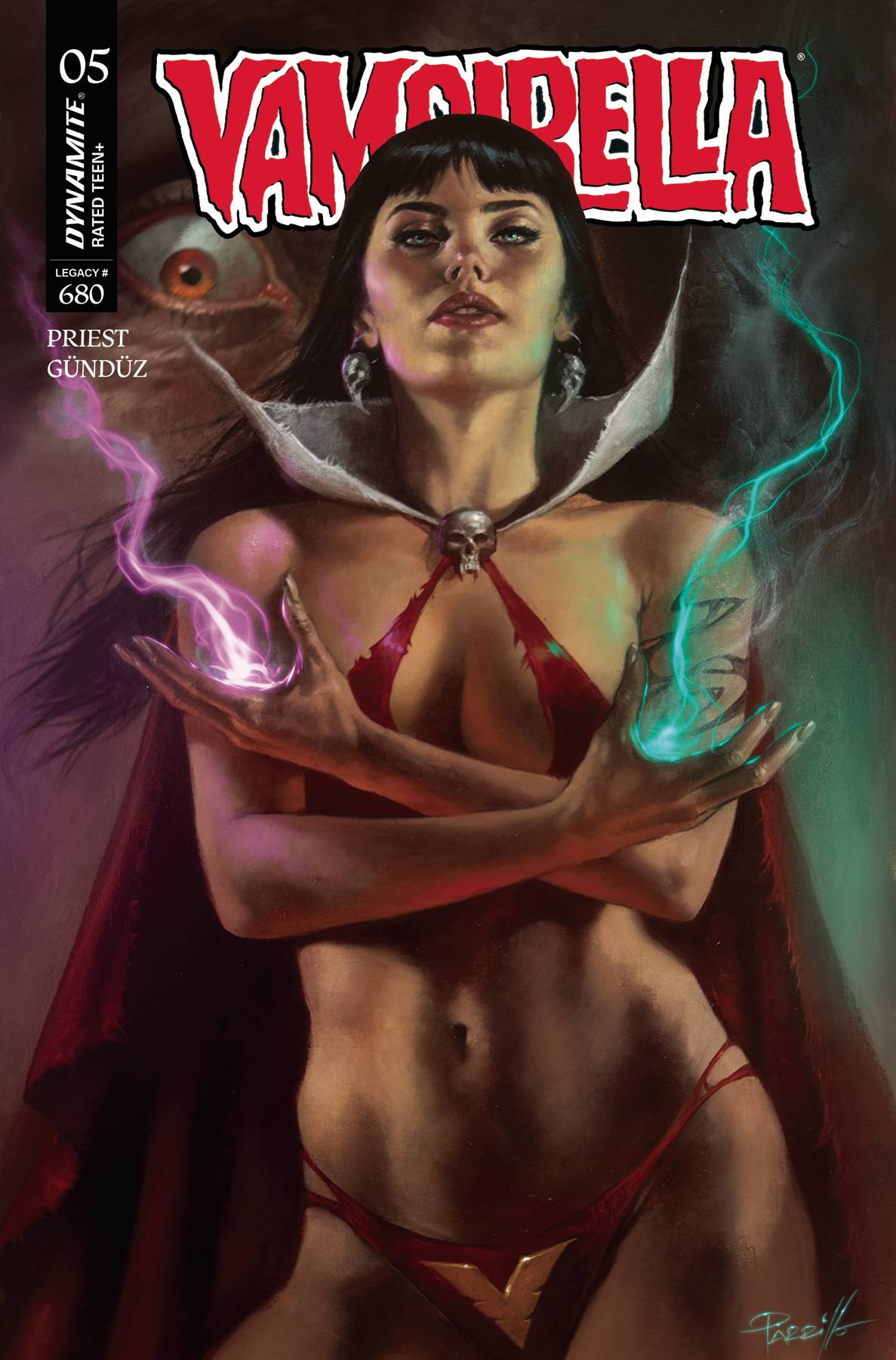 Vampirella (2025) #5 A Lucio Parrillo (09/10/2025) Dynamite – Golden Apple Comics