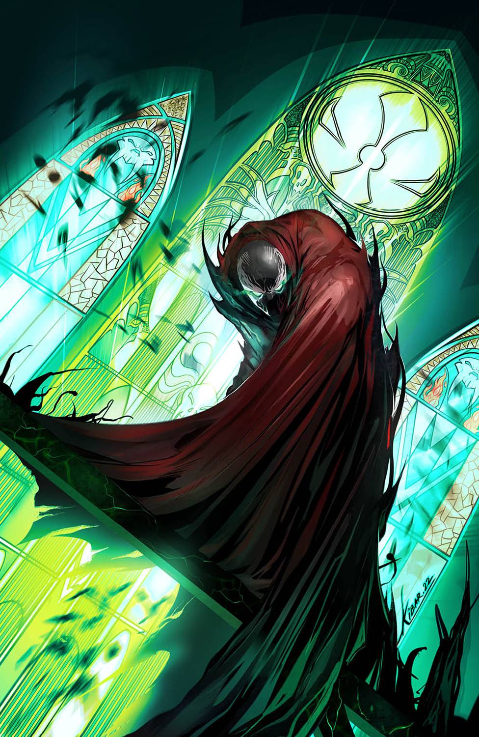 Spawn Comic Art Wallpaper
