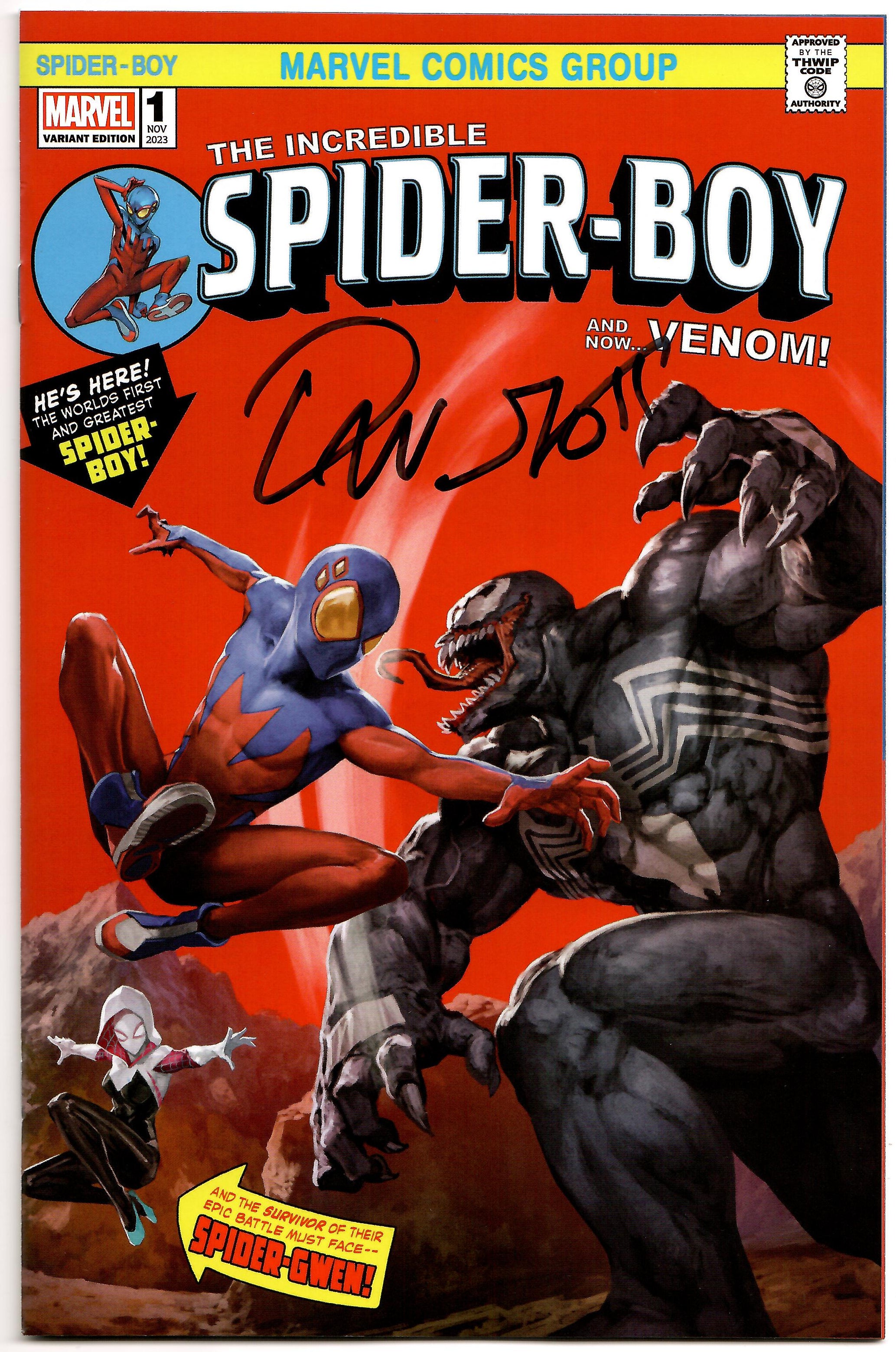 Spider-Boy #1 Marvel 2023 Skan Hulk 181 Trade SIGNED Dan Slott | Golden ...