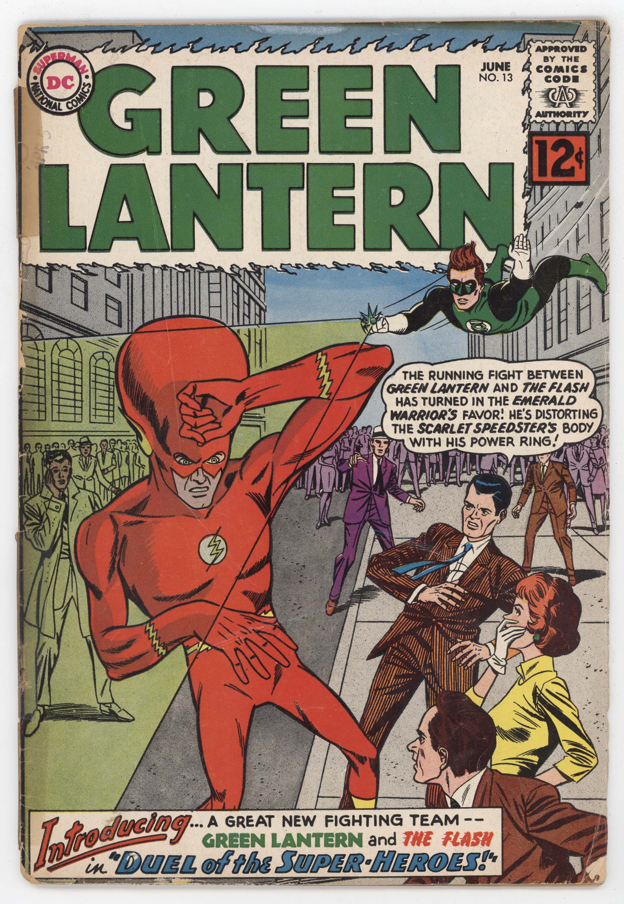 Green Lantern And Flash