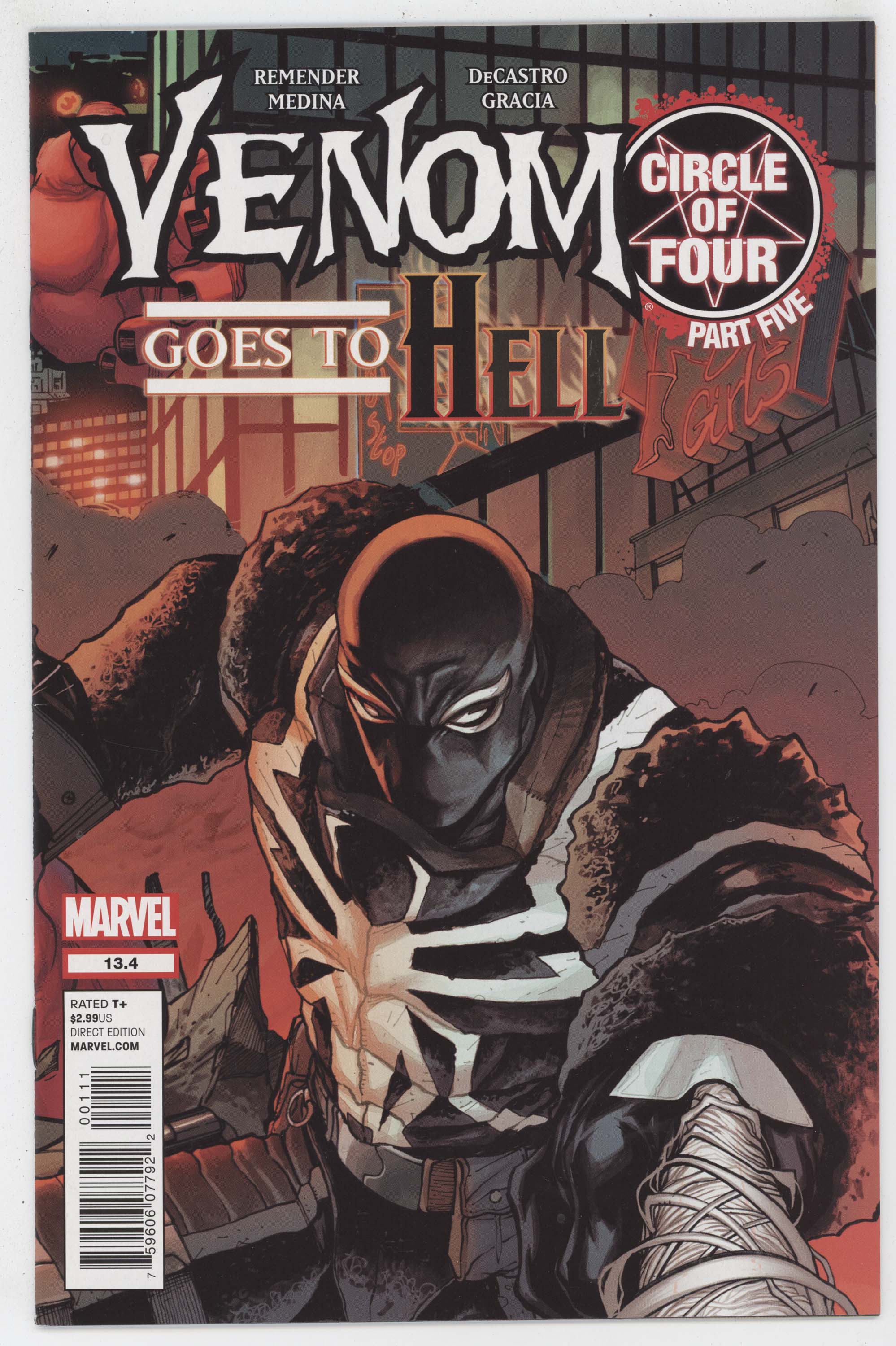 Venom 14 Marvel 2012 FN VF Stefano Caselli Rick Remender Agent Venom X ...