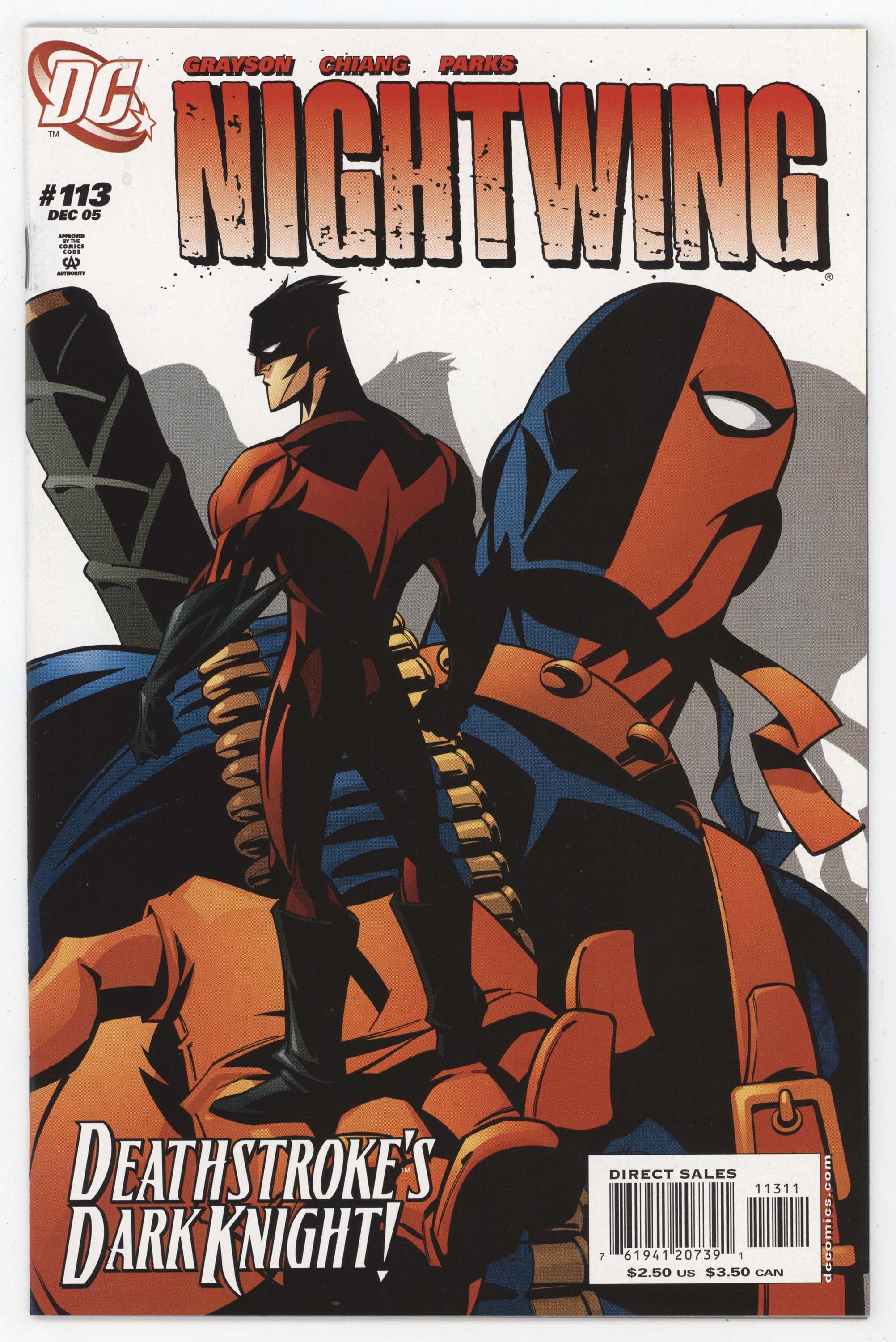 Nightwing 113 DC 1996 NM Phil Hester Deathstroke's Dark Knight – Golden ...