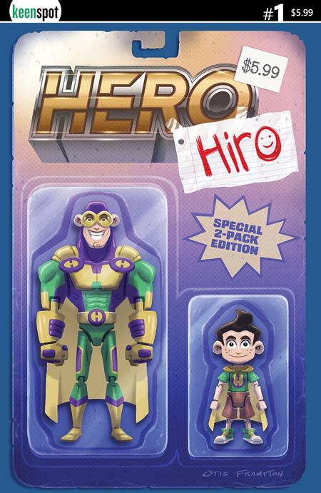 Hero Hiro #1 C Otis Frampton Variant (07/23/2025) Ex Posse – Golden ...