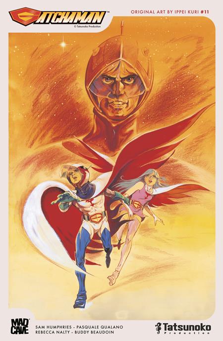 Gatchaman #11 B Ippei Kuri Classic Tasunoko Art Theme Variant (08/06/2 ...