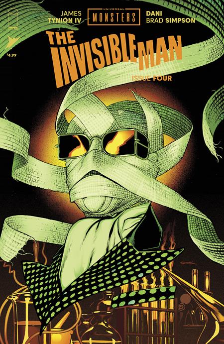 Universal Monsters The Invisible Man #4 (Of 4) B Ryan Sook Variant (11 ...