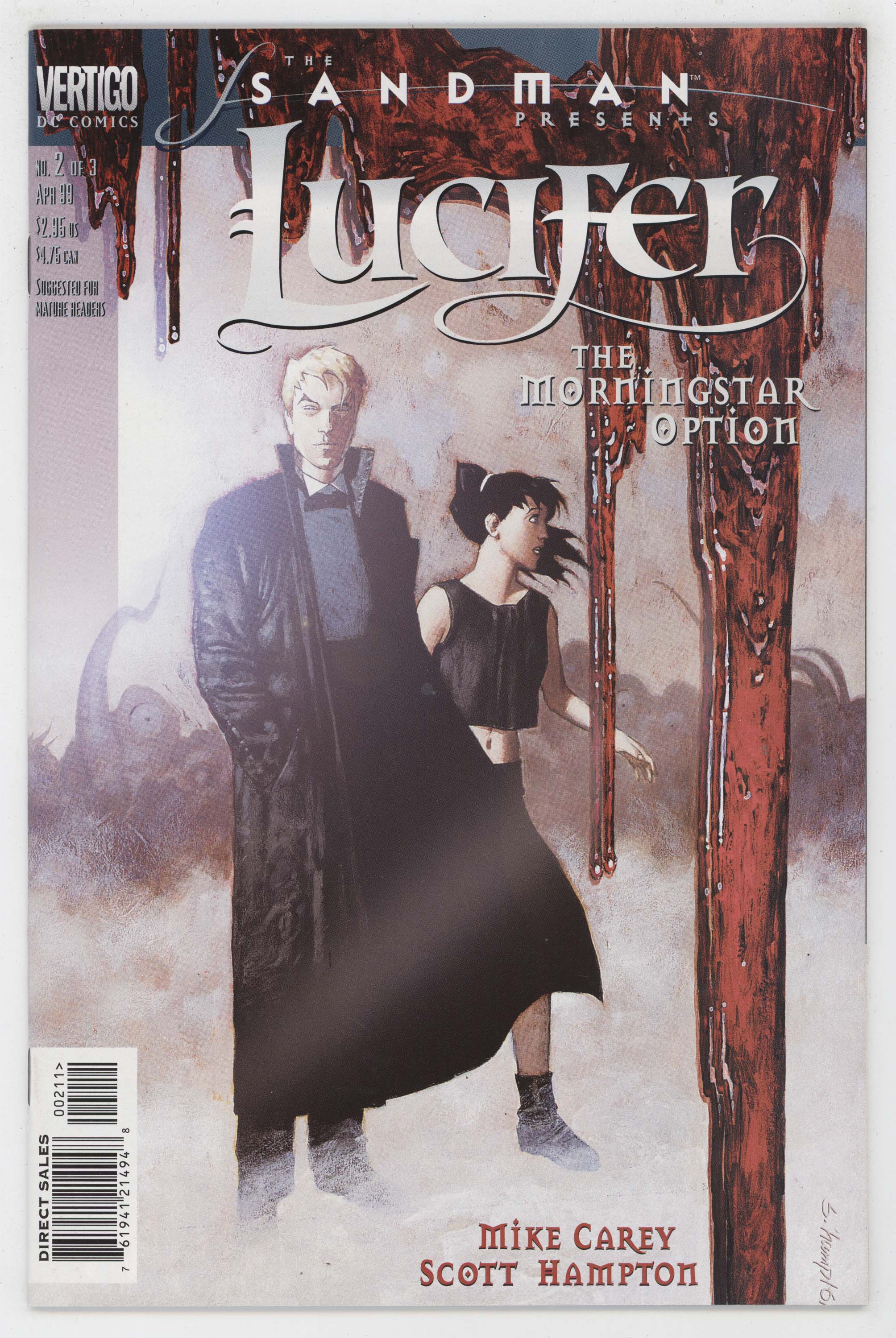 Sandman Presents Lucifer Morningstar Option 2 DC Vertigo 1999 NM TV Show | Golden Apple Comics