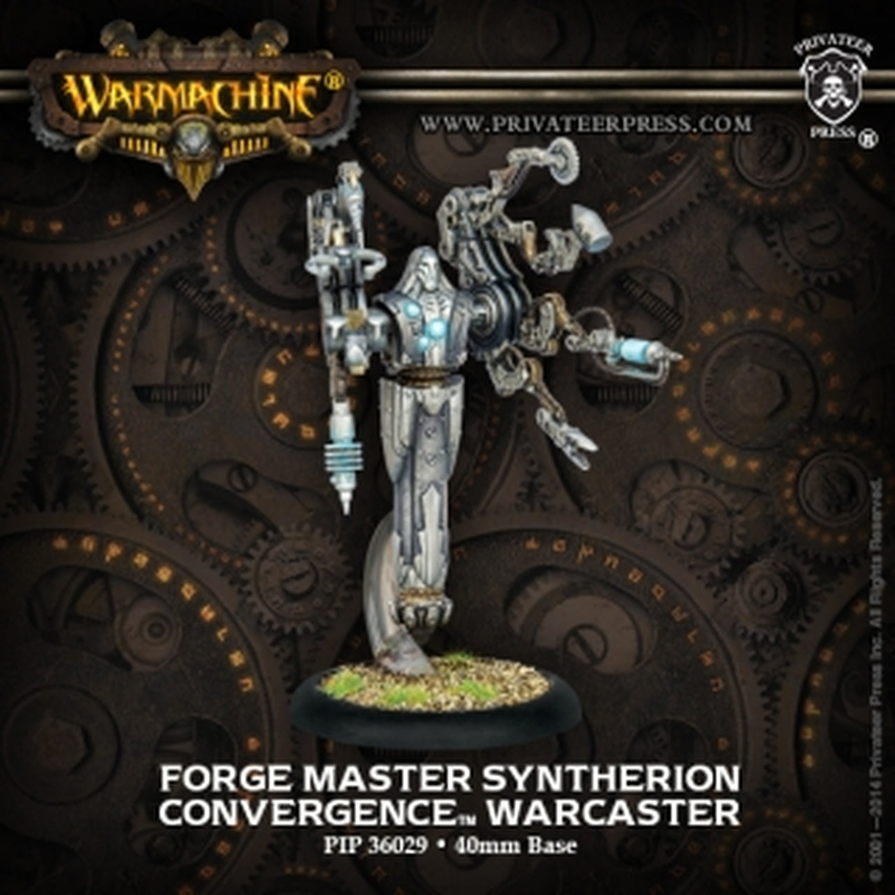 Warmachine: Convergence of Cyriss Forge Master Syntherion – Golden ...