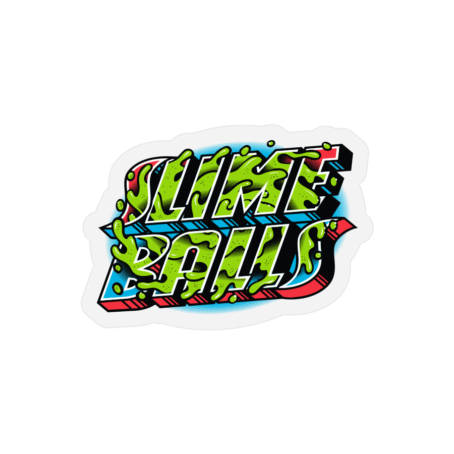 Slime Balls Greetings 3.5" x 2.5" Sticker – Golden Apple Comics