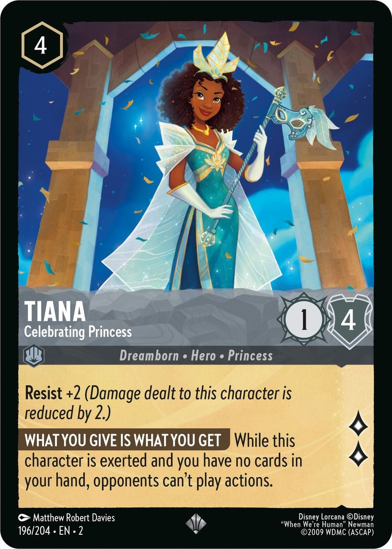 Tiana - Celebrating Princess (196/204) [Rise of the Floodborn] – Golden ...