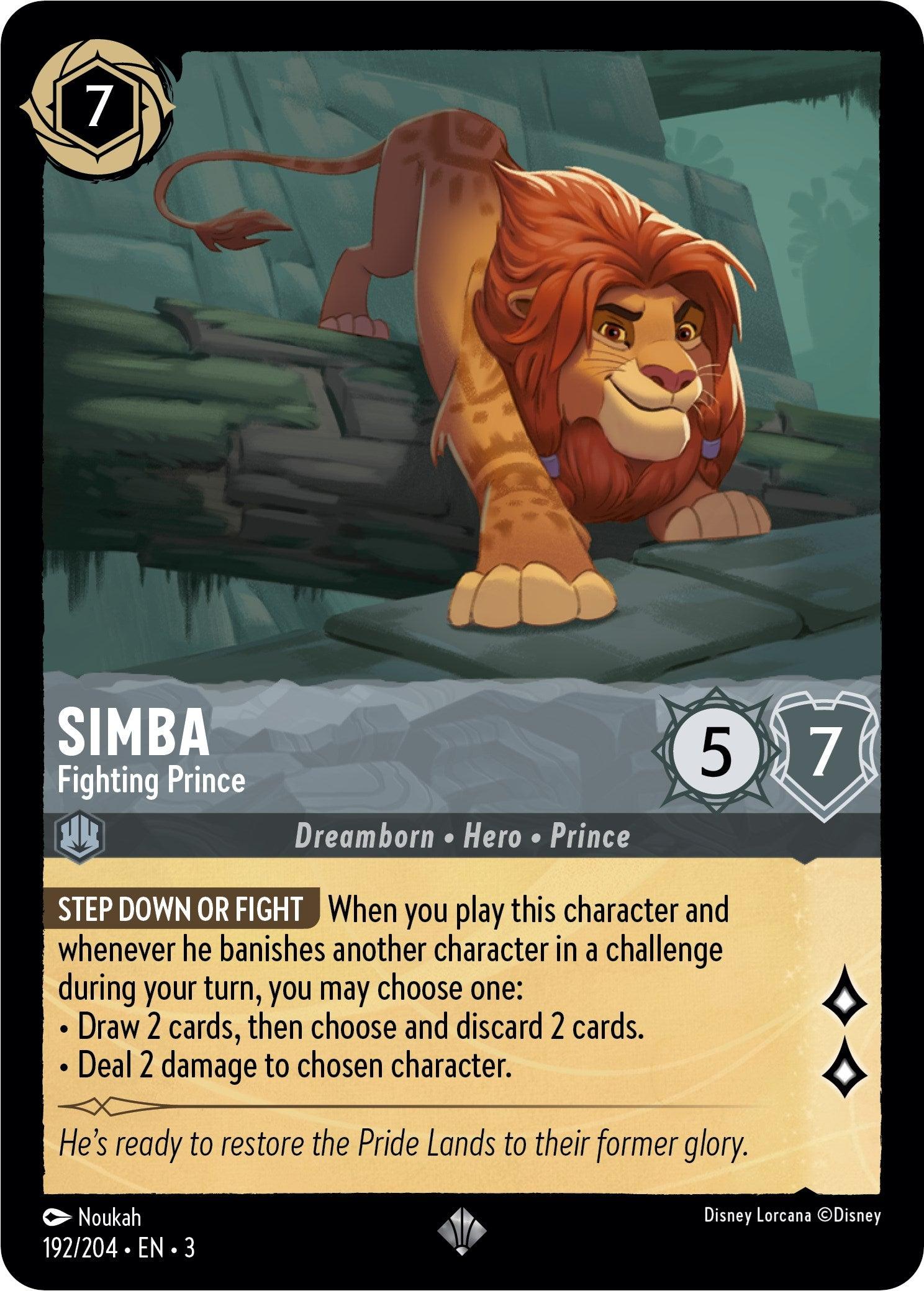 Simba - Fighting Prince (192/204) [Into the Inklands] – Golden Apple Comics
