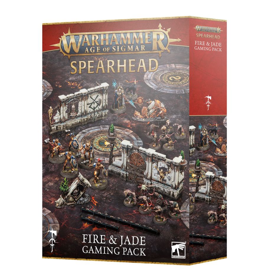 Warhammer: Spearhead - Fire & Jade Gaming Pack – Golden Apple Comics