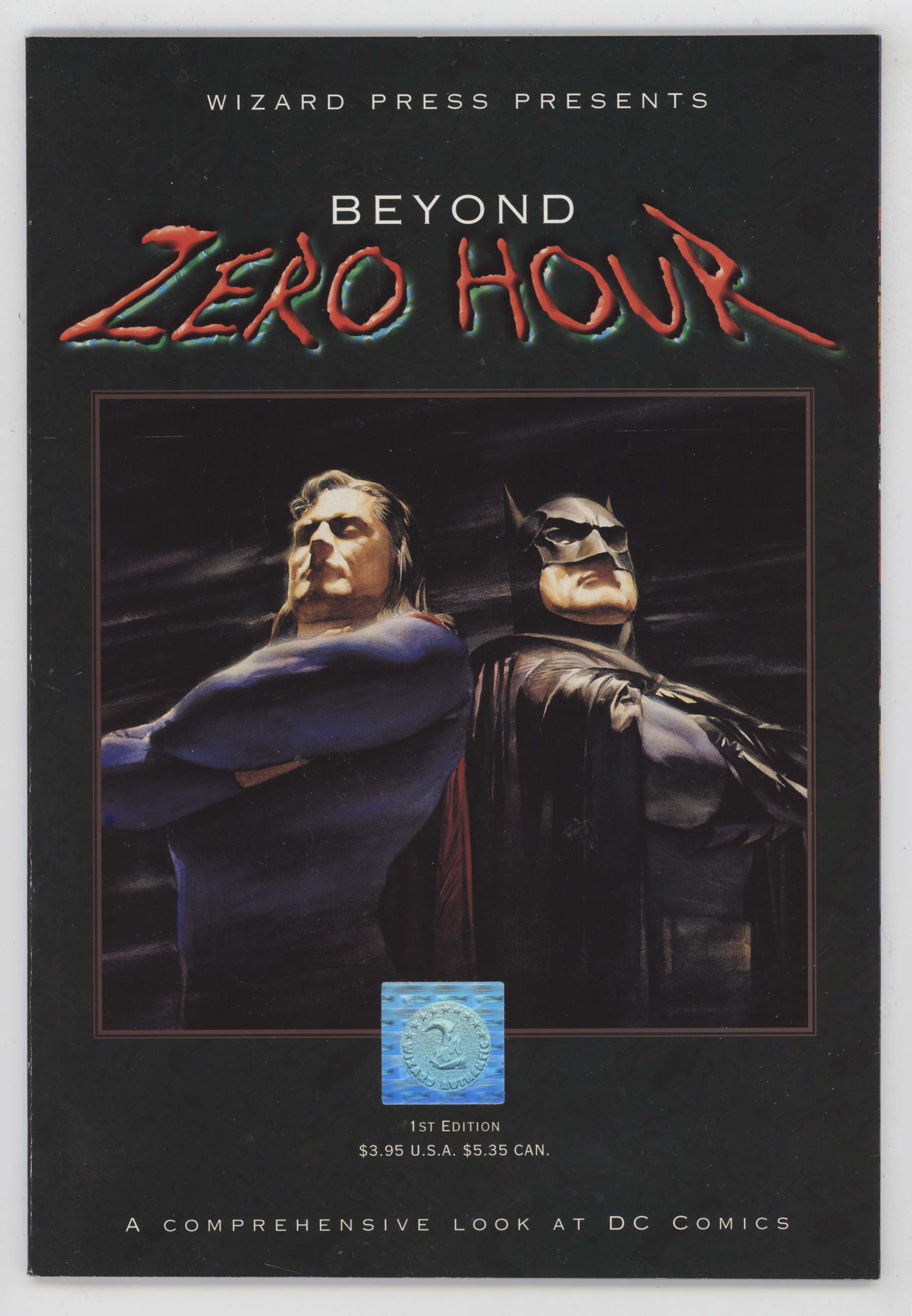 Wizard Presents Beyond Zero Hour 1 1996 VF NM Alex Ross Superman Batman ...