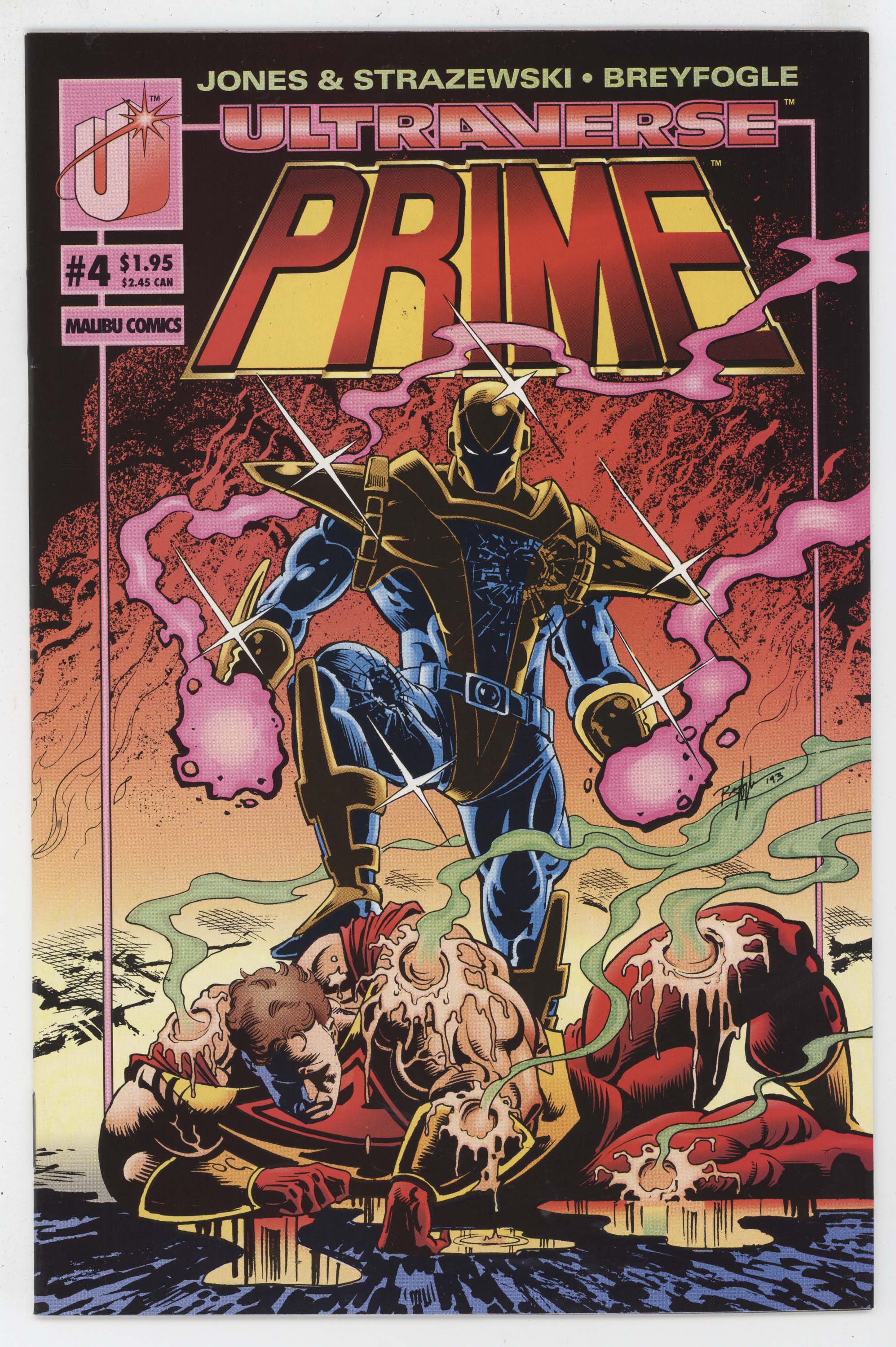 Prime 4 B Malibu 1993 NM Ultraverse Norm Breyfogle Prototype – Golden ...