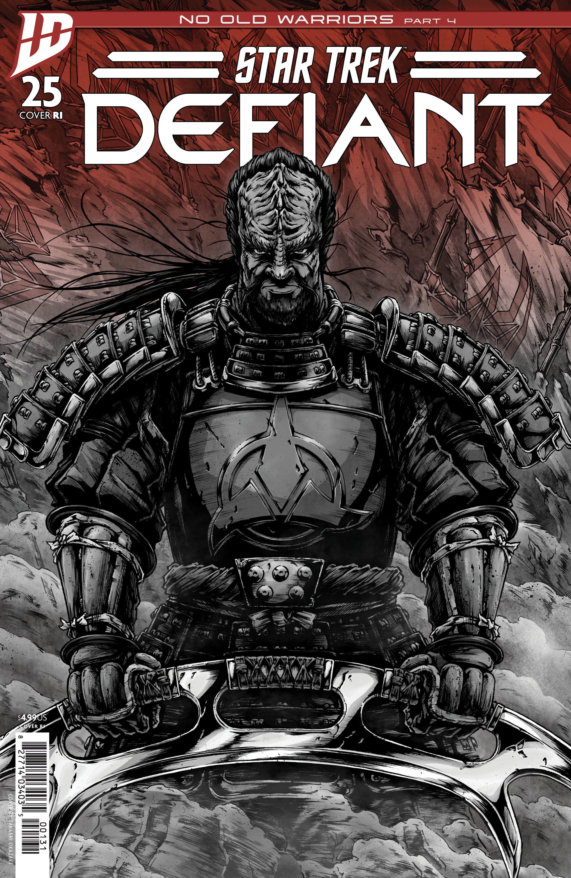 Star Trek Defiant #25 C 1:10 Okazaki (03/26/2025) Idw – Golden Apple Comics