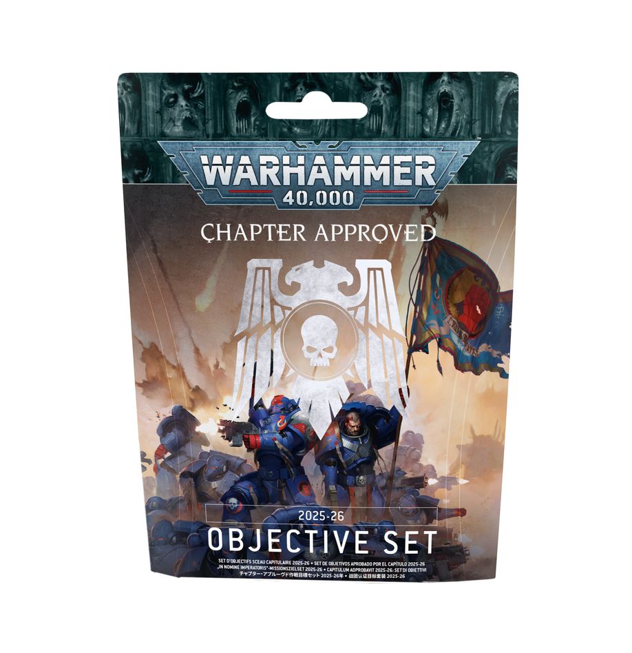 Warhammer 40K: Chapter Approved 2025-26 Objectives Set – Golden Apple ...