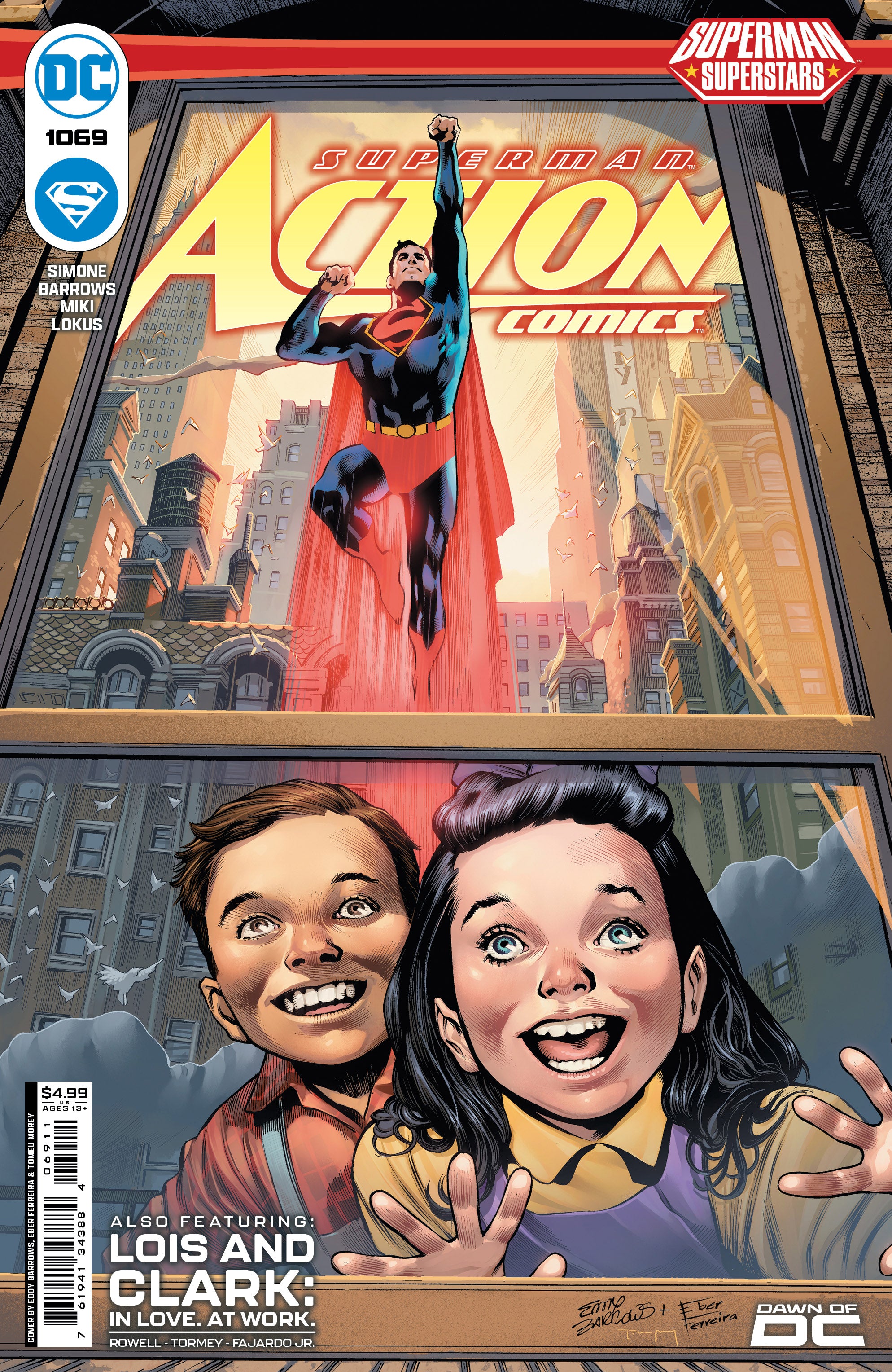 Superman Action Comics #1069 A Eddy Barrows Gail Simone (09/25/2024) D