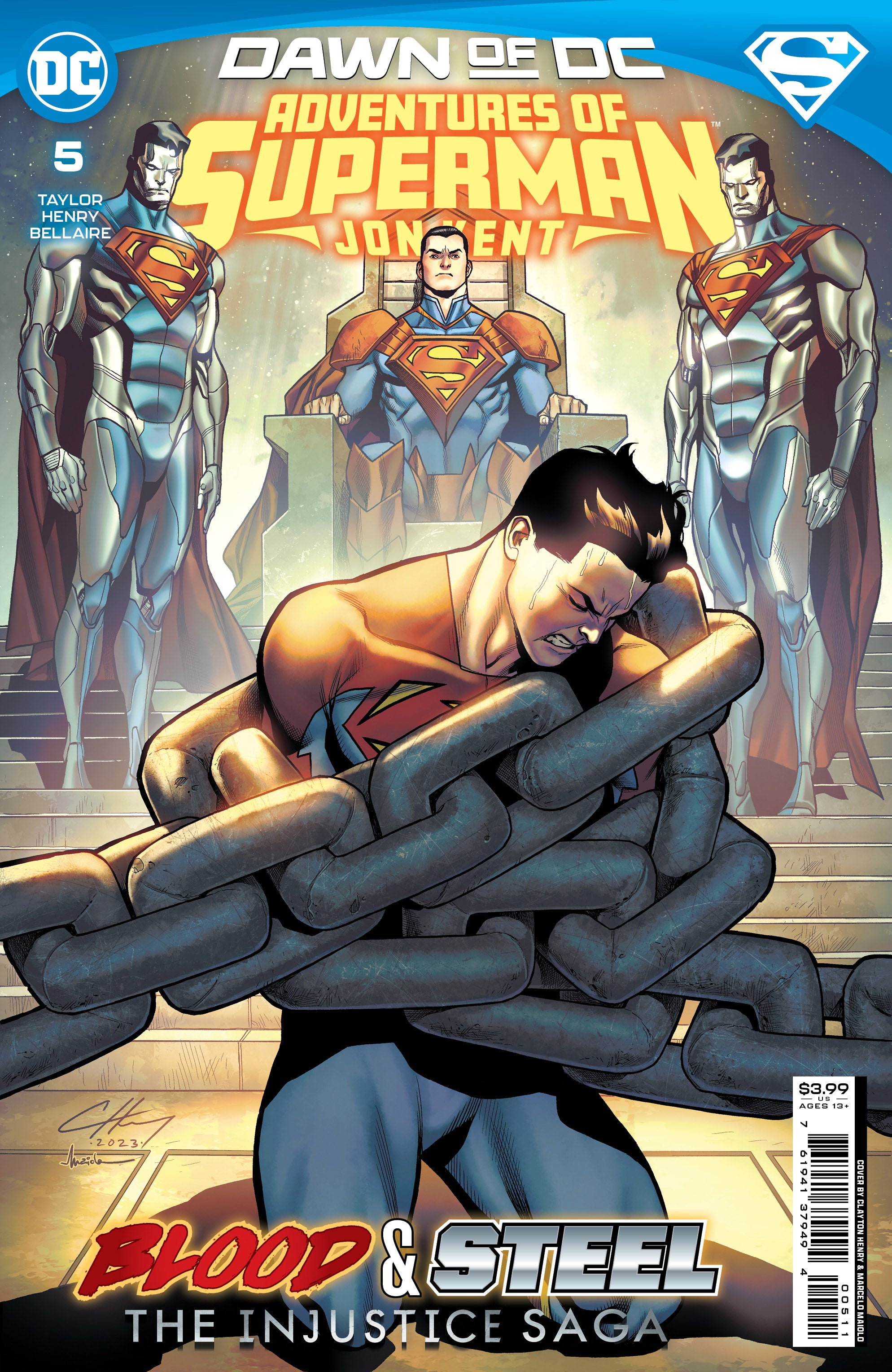Adventures Of Superman Jon Kent #5 (Of 6) A Clayton Henry Tom Taylor ...