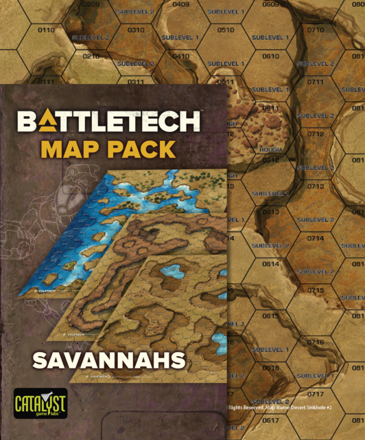 BattleTech: Map Pack - Savannahs – Golden Apple Comics