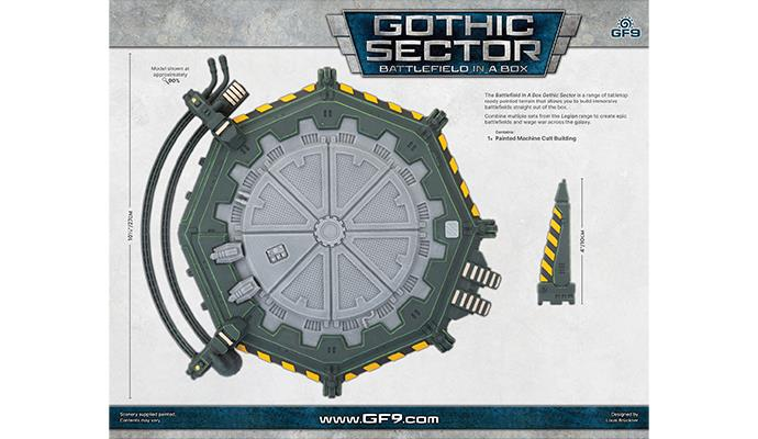 Battlefield in a Box: Gothic Sector - Legion Machine Cult | Golden ...