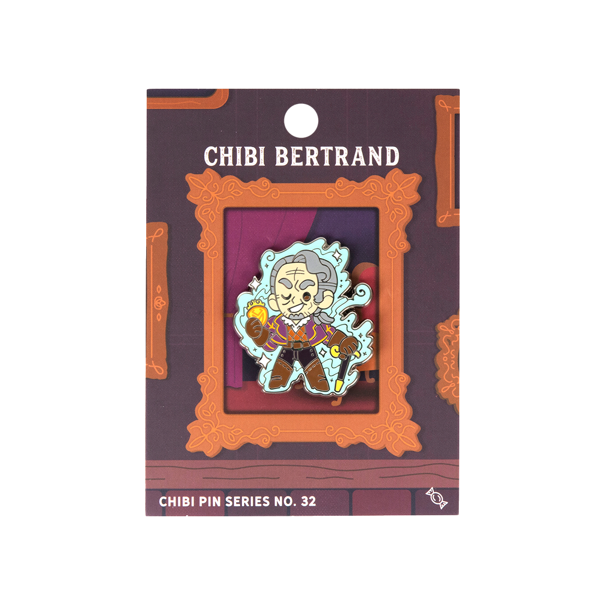 Critical Role: Chibi Pin No. 32 - Bertrand Bell – Golden Apple Comics