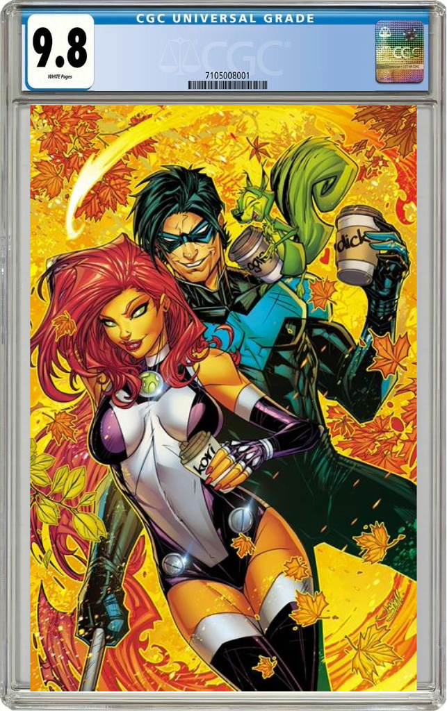 Titans #27 D Jonboy Meyers Pumpkin Spicy Variant (09/17/2025) Dc CGC 9 ...