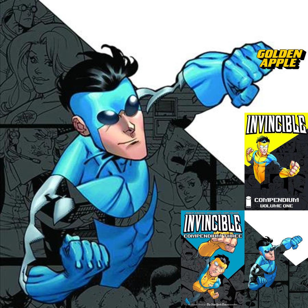 INVINCIBLE COMPENDIUM TP VOL 1 2 3 Set Of 3 (06/25/2025) IMAGE COMICS ...
