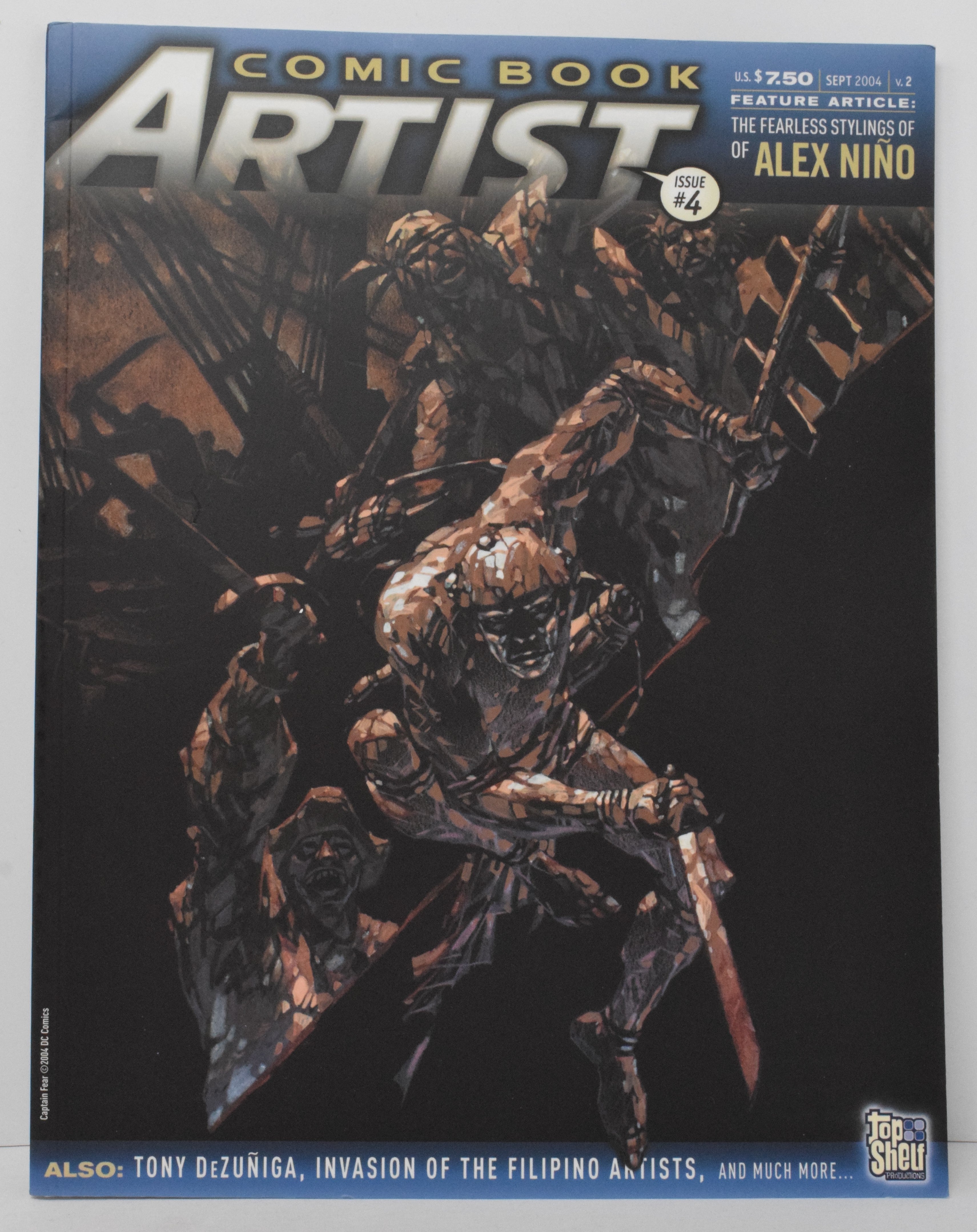 Comic Book Artist SC Magazine Top Shelf 2004 NM Alex Nino Filipino ...
