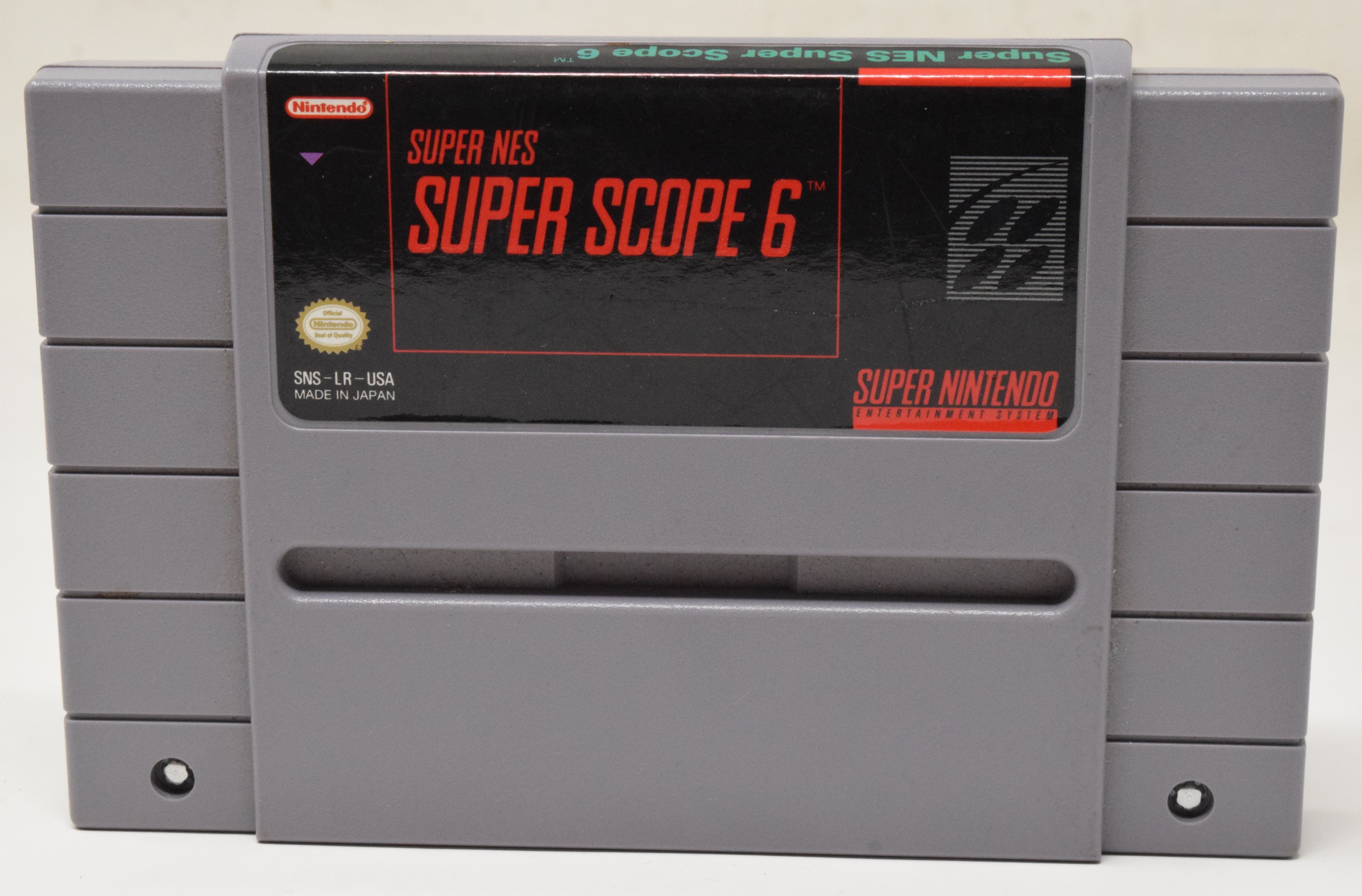 Super Nintendo SNES Scope 6 Video Game Cartridge – Golden Apple Comics