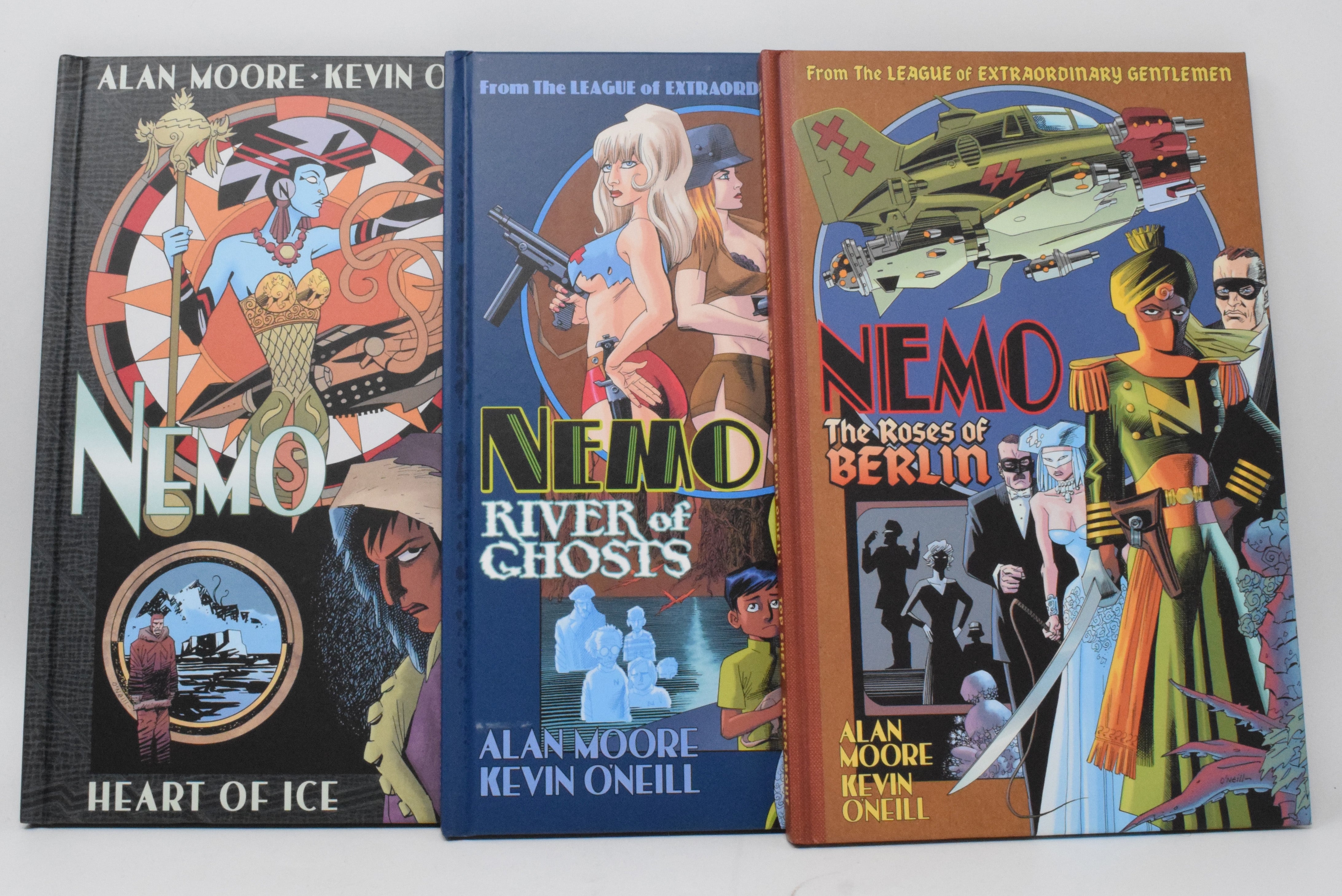 League Of Extraordinary Gentlemen Nemo Trilogy Slipcase HC Top Shelf ...