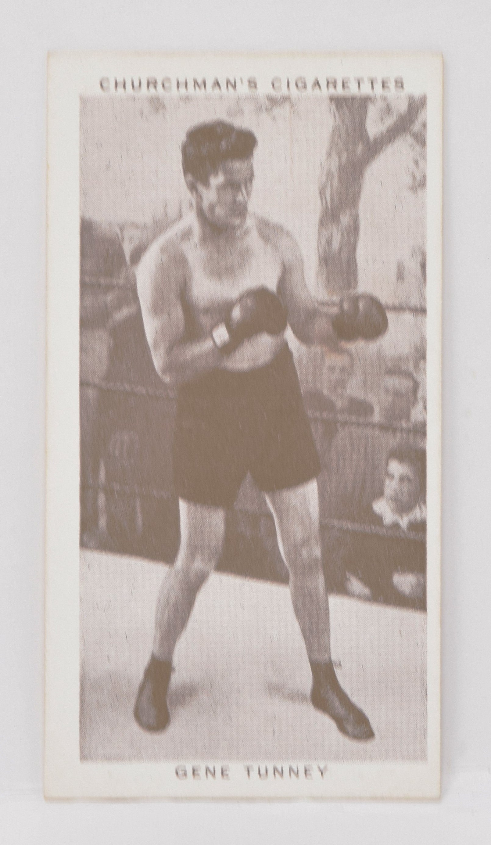 Gene Tunney #35 Churchman Cigarettes Boxing Personalities Boxer Card 1 ...