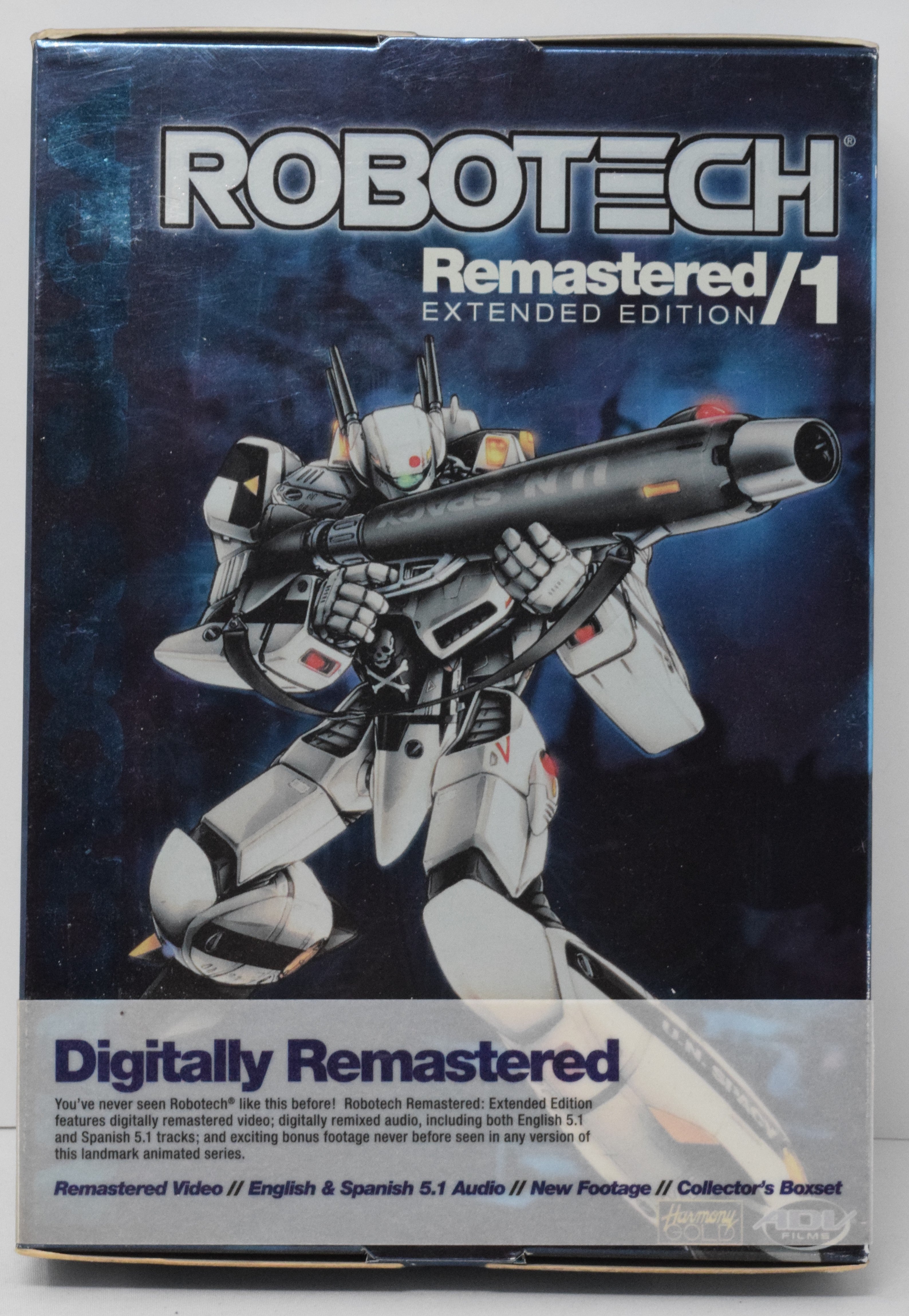Robotech Remastered Extended Edition 1 DVD – Golden Apple Comics
