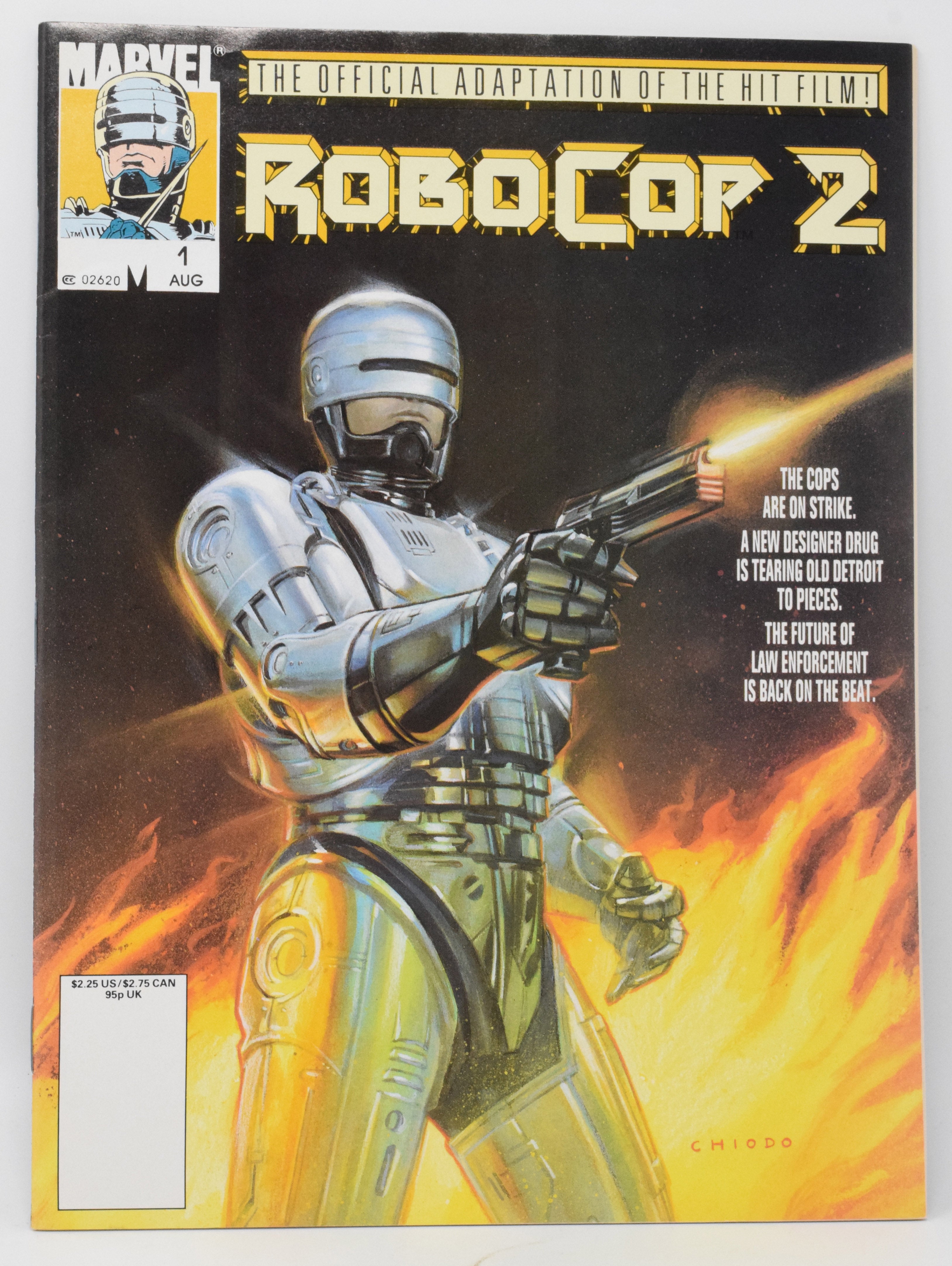 Robocop 2 #1 Magazine 1990 VF – Golden Apple Comics