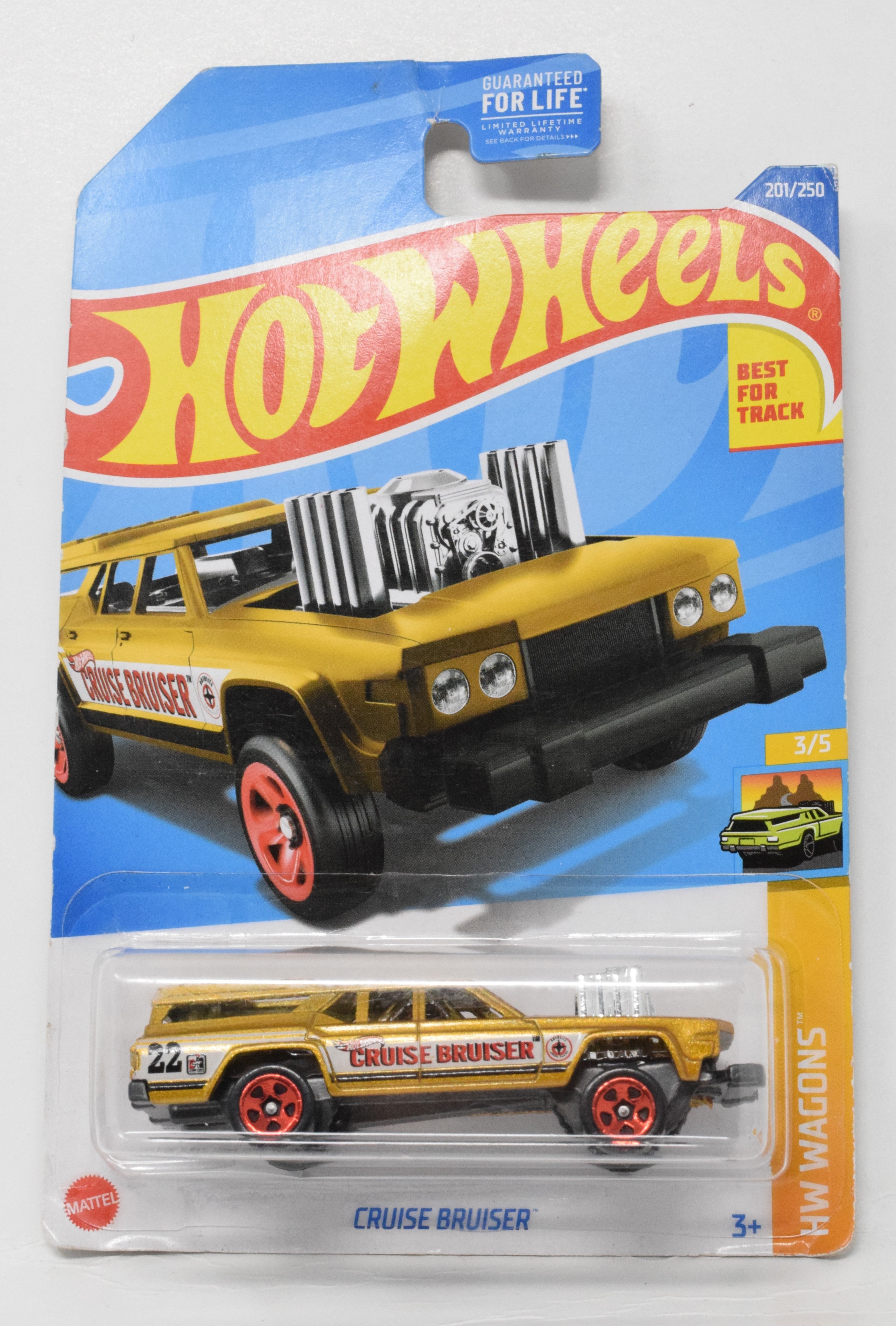 Hot Wheels Cruiser Bruiser HW Wagons DieCast Car 3/5 201 New – Golden ...