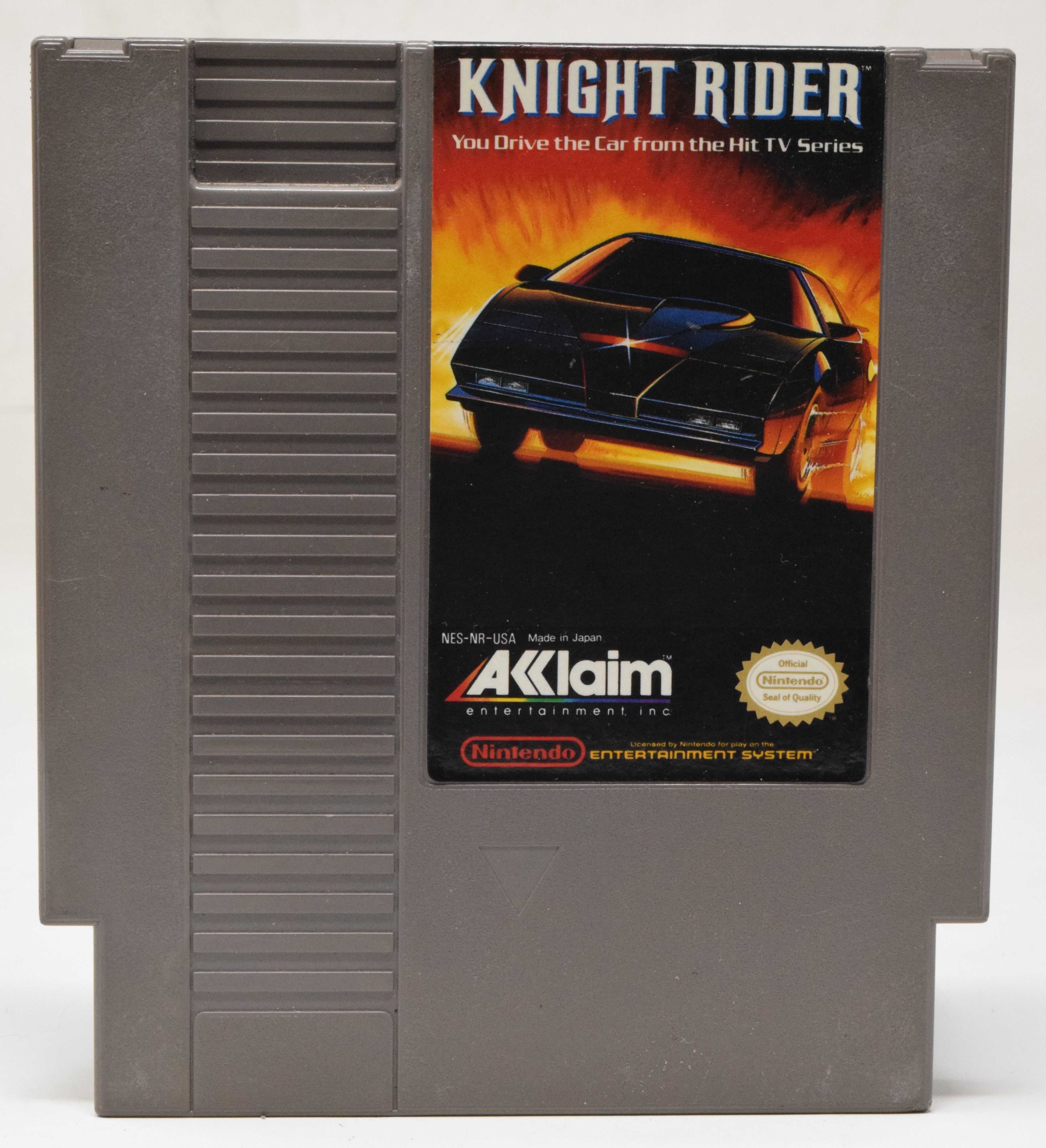 Nintendo NES Knight Rider Acclaim Video Game Cartridge – Golden Apple ...