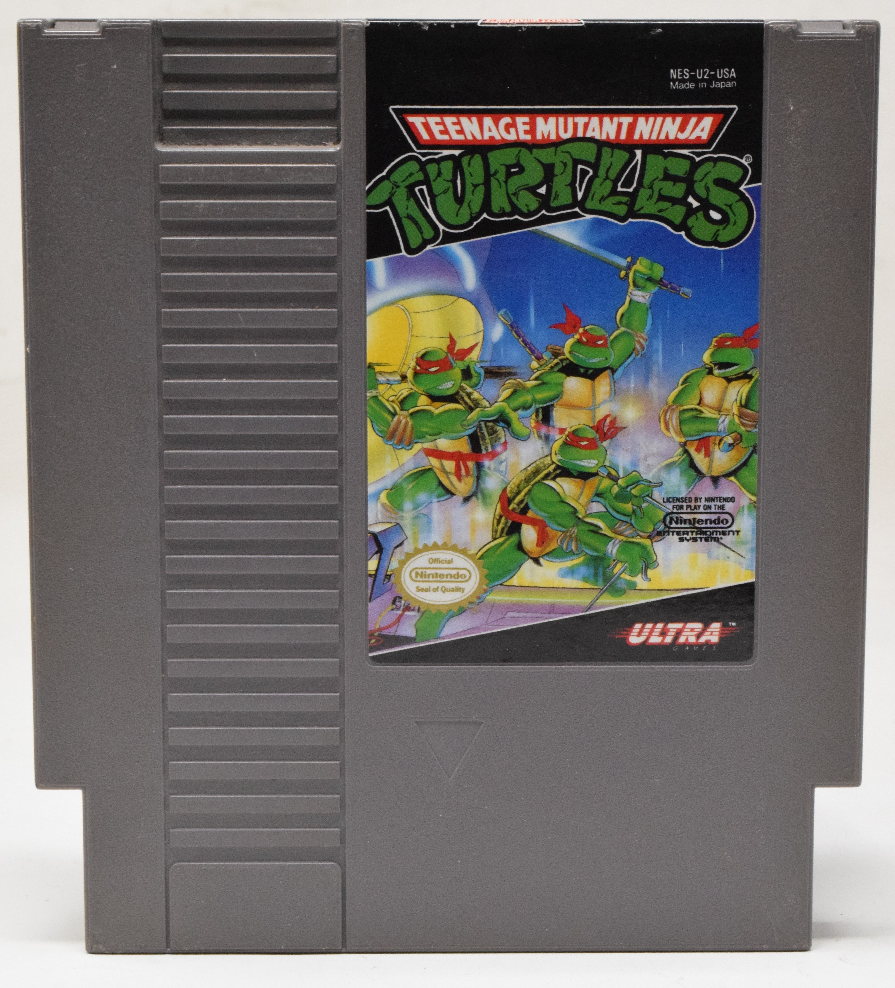 Nintendo NES Teenage Mutant Ninja Turtles TMNT Ultra Video Game Cartri ...
