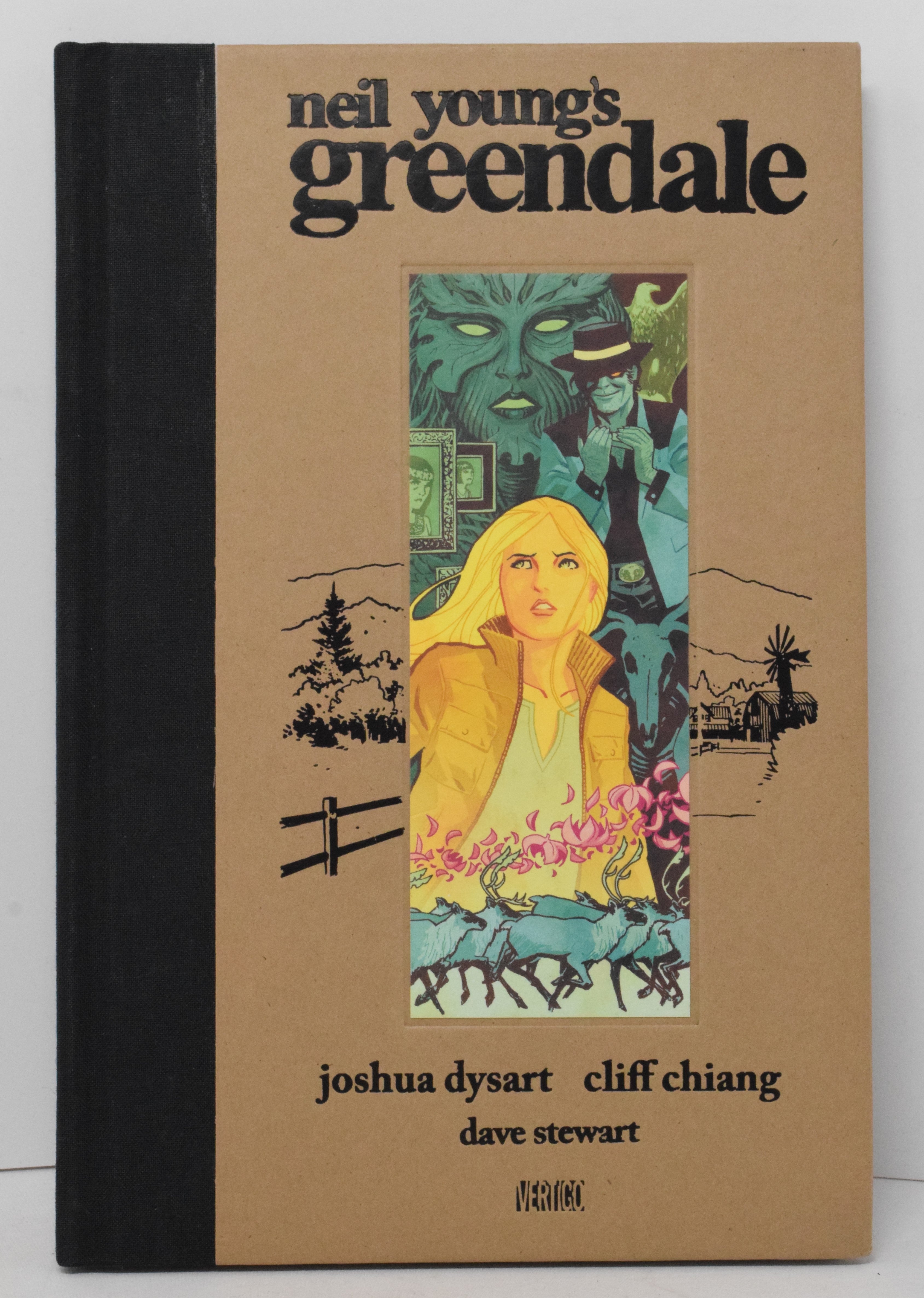 Greendale HC Vertigo 2010 NM Neil Young Joshua Dysart Cliff Chiang ...