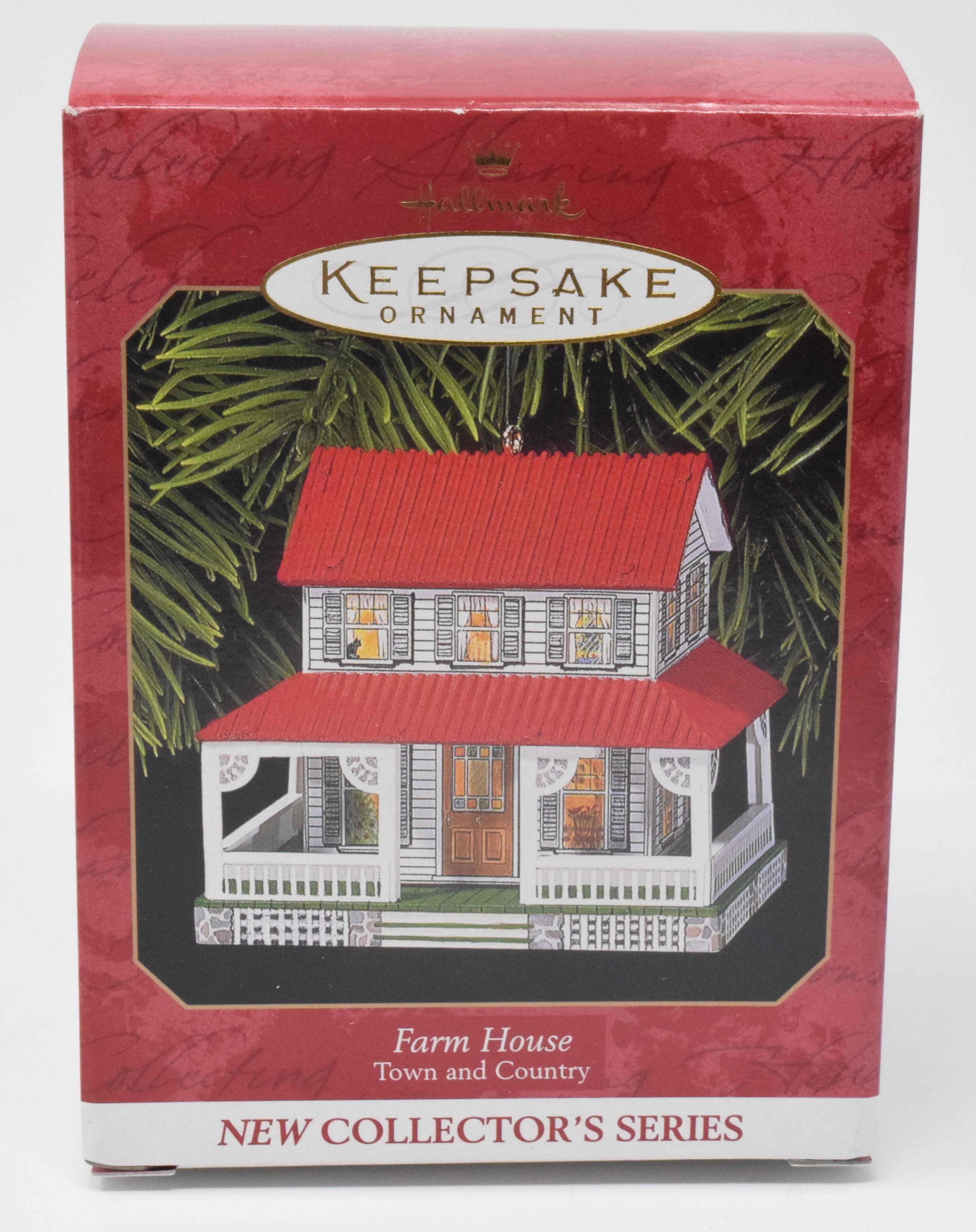 Hallmark Keepsake Farm House Christmas Ornament 1999 NIB | Golden Apple ...
