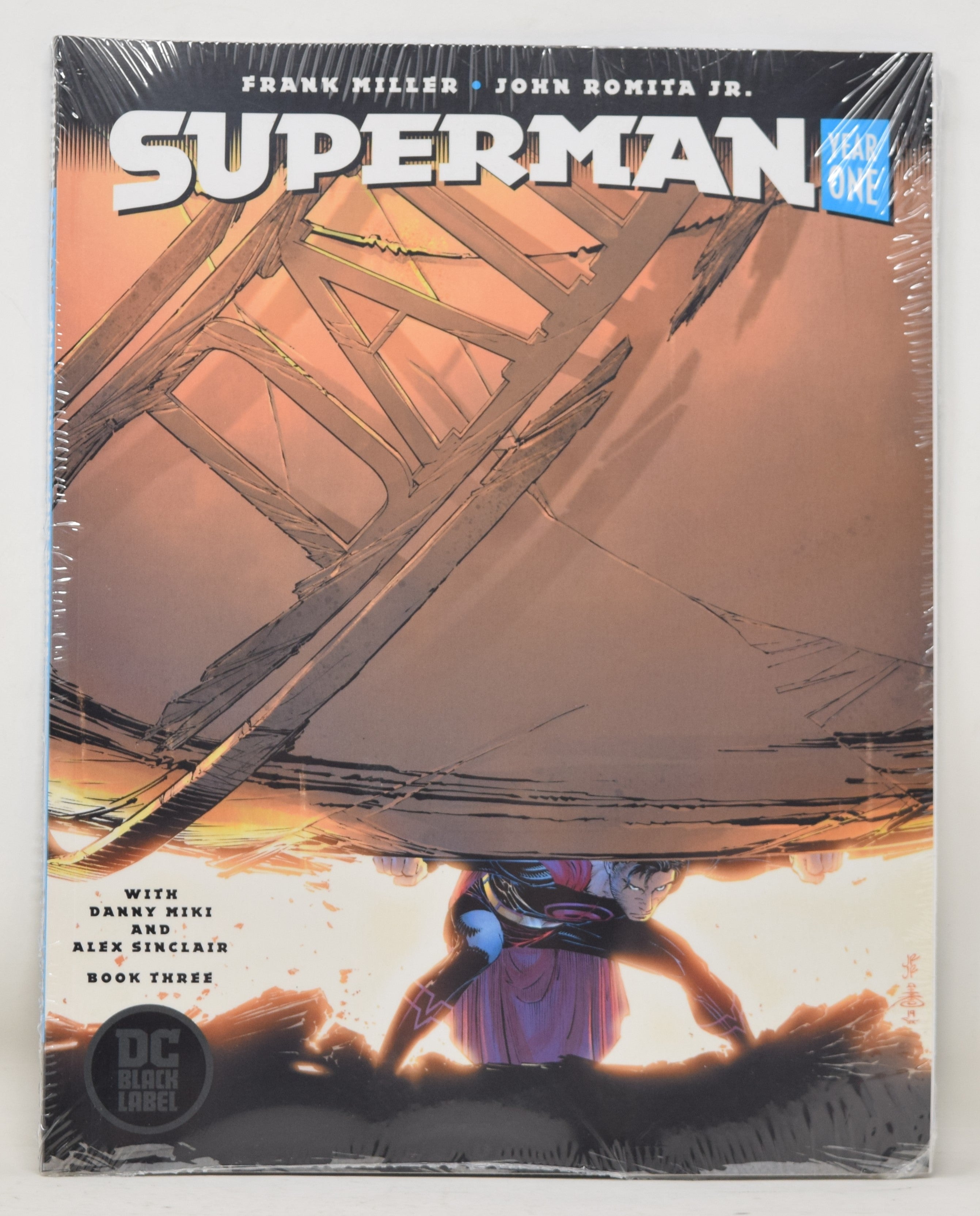 Frank Miller Superman Year One Book 3 Cover 3B Black Label DC 2019 NM