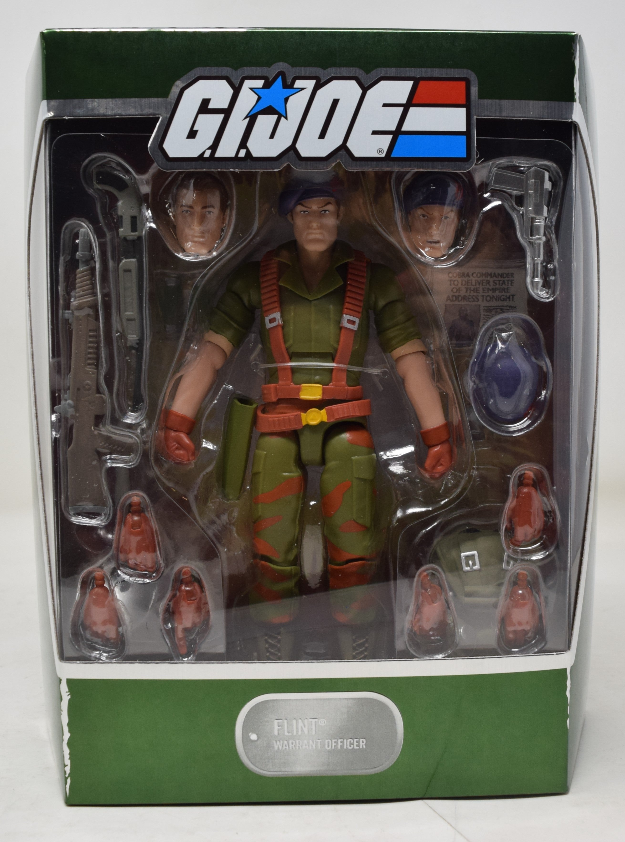 G.I. Joe Flint Action Figure Ultimates Super7 NIB – Golden Apple Comics