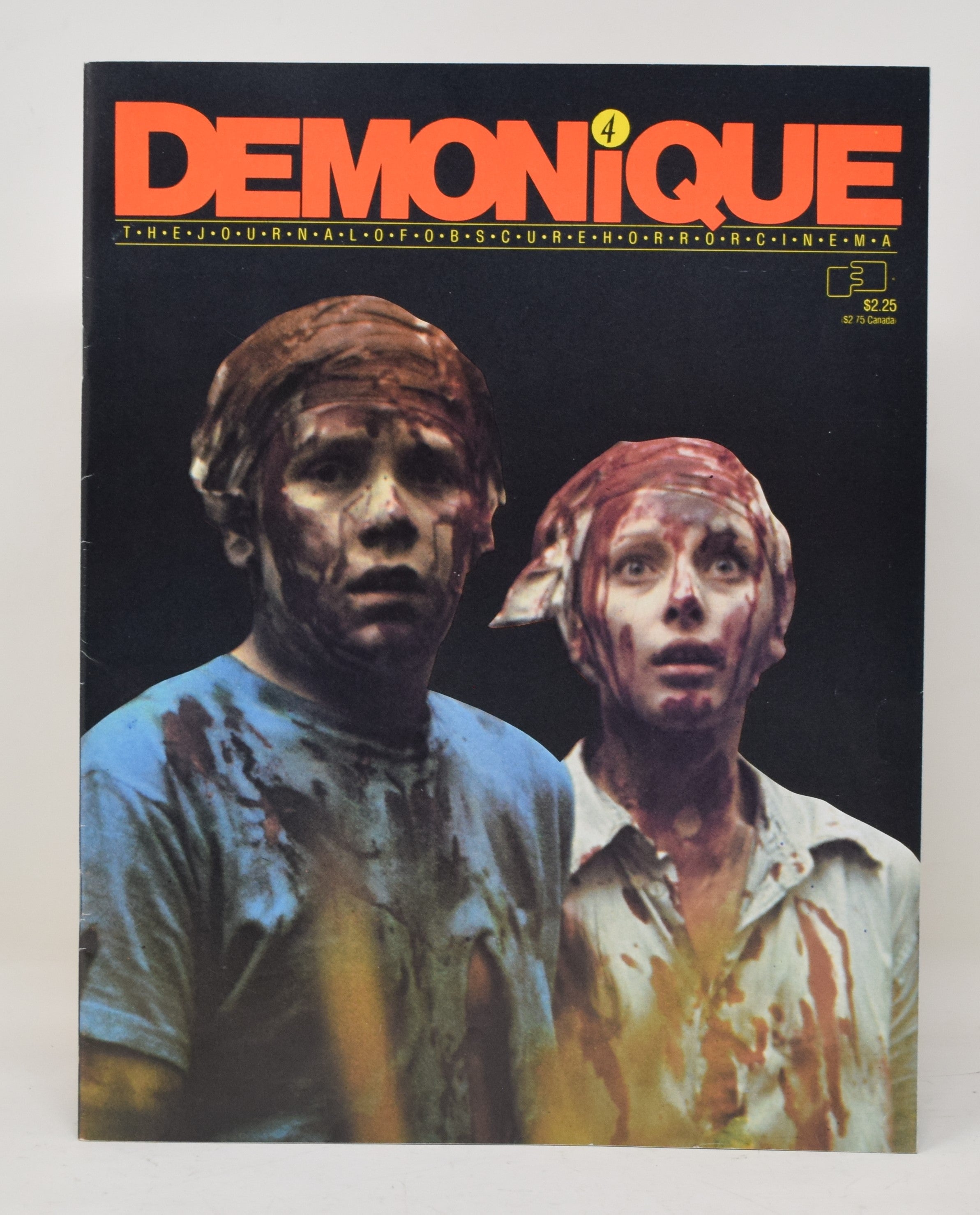 Demonique Magazine Fanzine 4 Fantaco 1980 VF Obscure Horror Dracula Bl ...