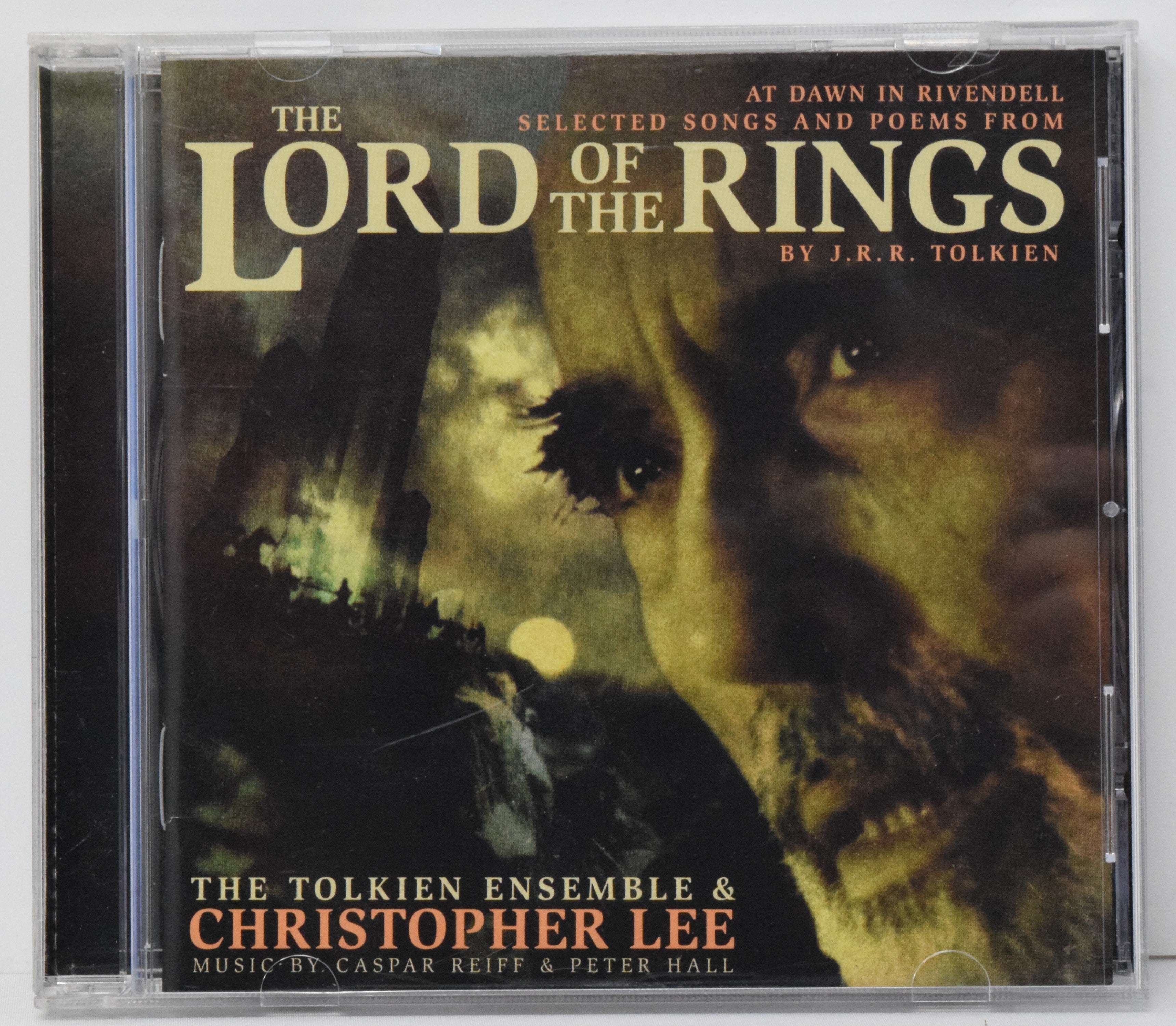 The Lord of The Rings Soundtrack CD The Tolkien Christopher Lee LAG ...