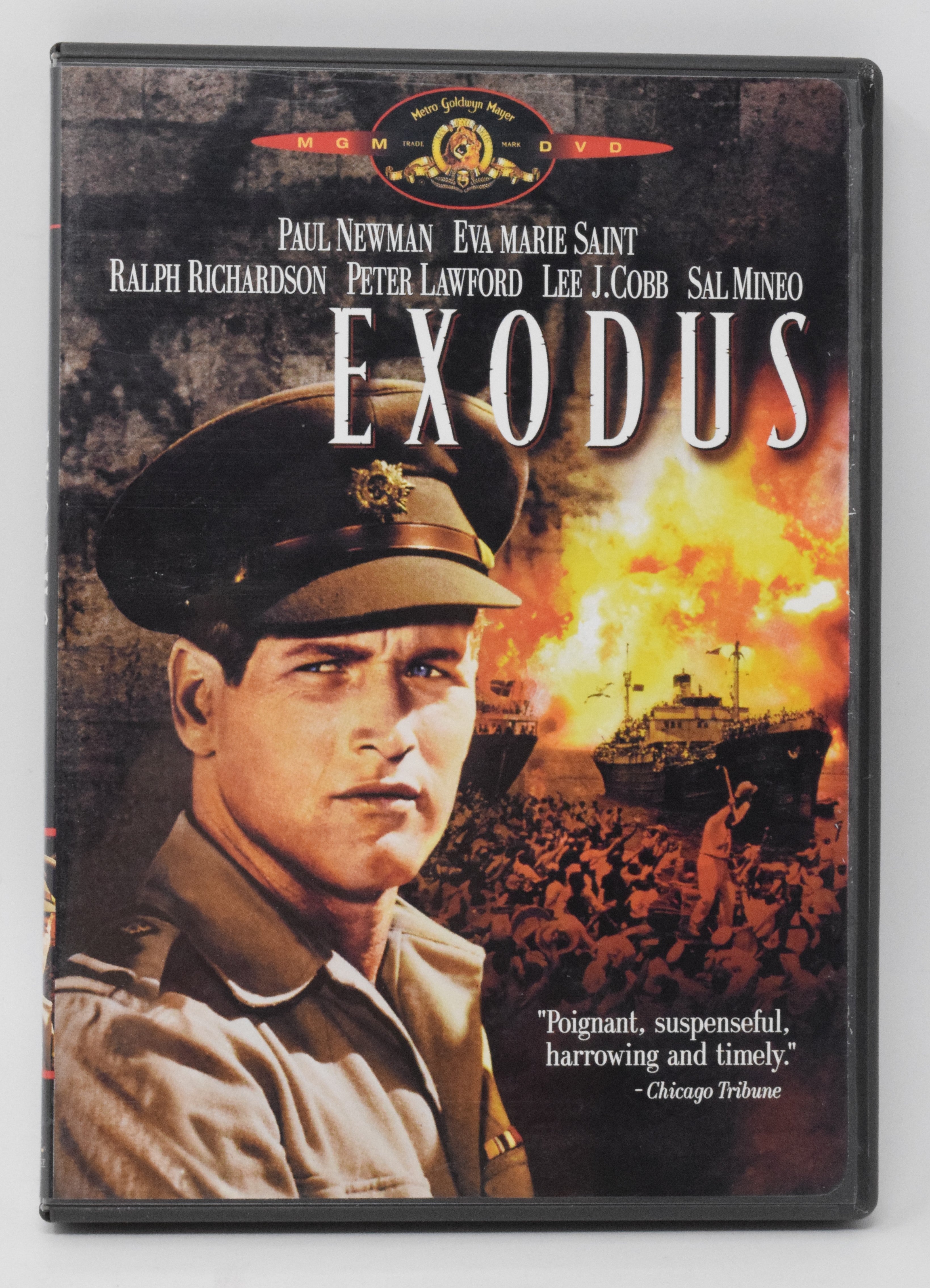 Exodus DVD Paul Newman – Golden Apple Comics