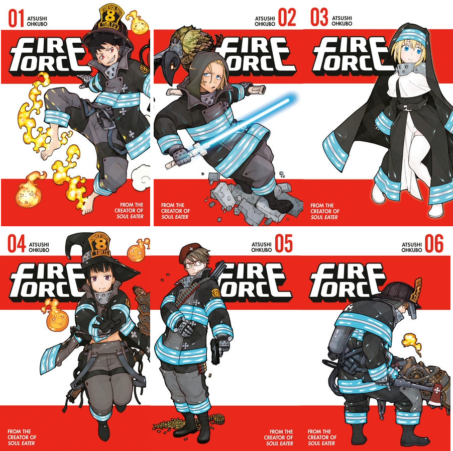 Fire Force Box Set Vol 01 (07/10/2024) Kodansha Comics | Golden Apple ...