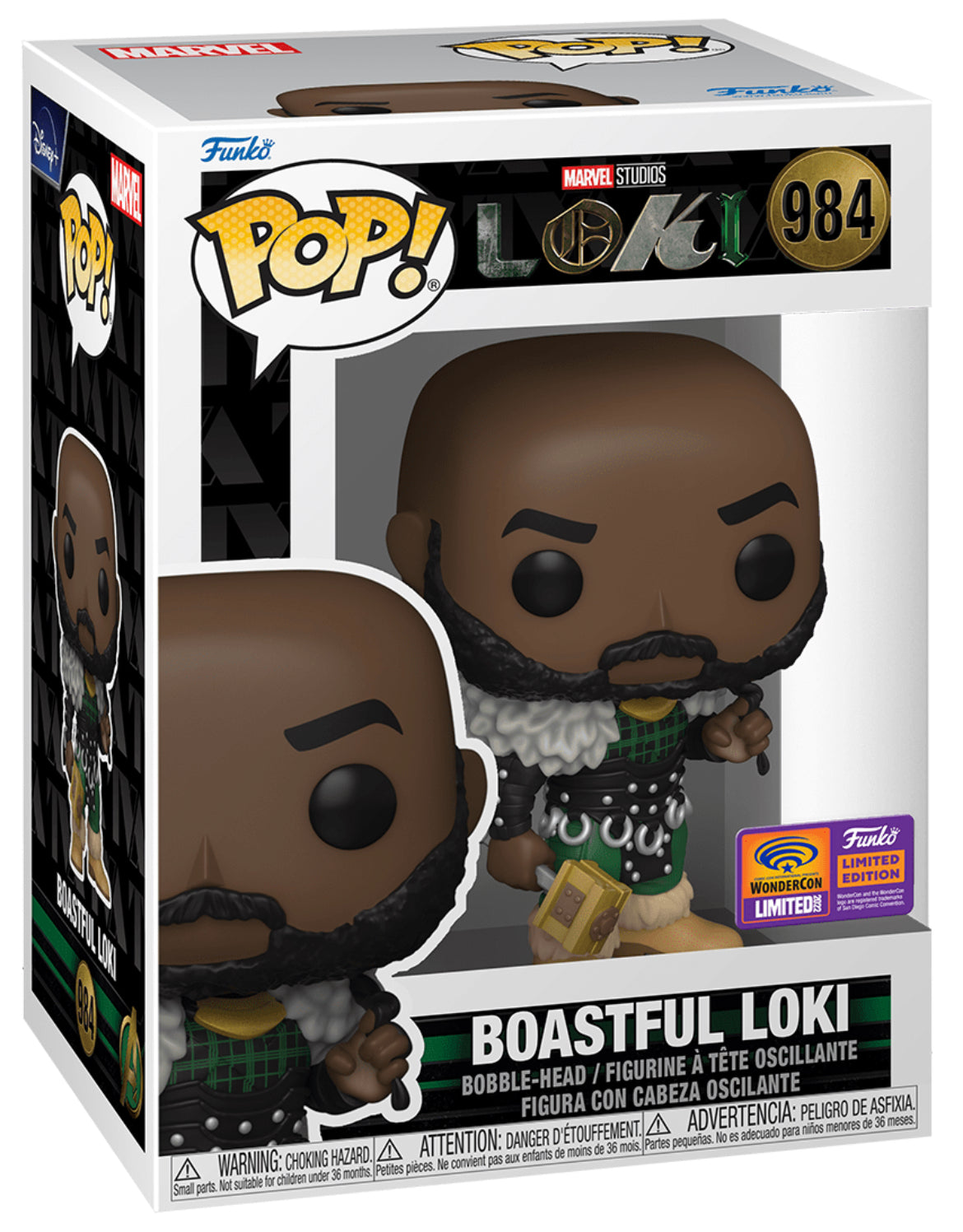 POP! Marvel: 984 Loki, Boastful Loki Exclusive | Golden Apple Comics