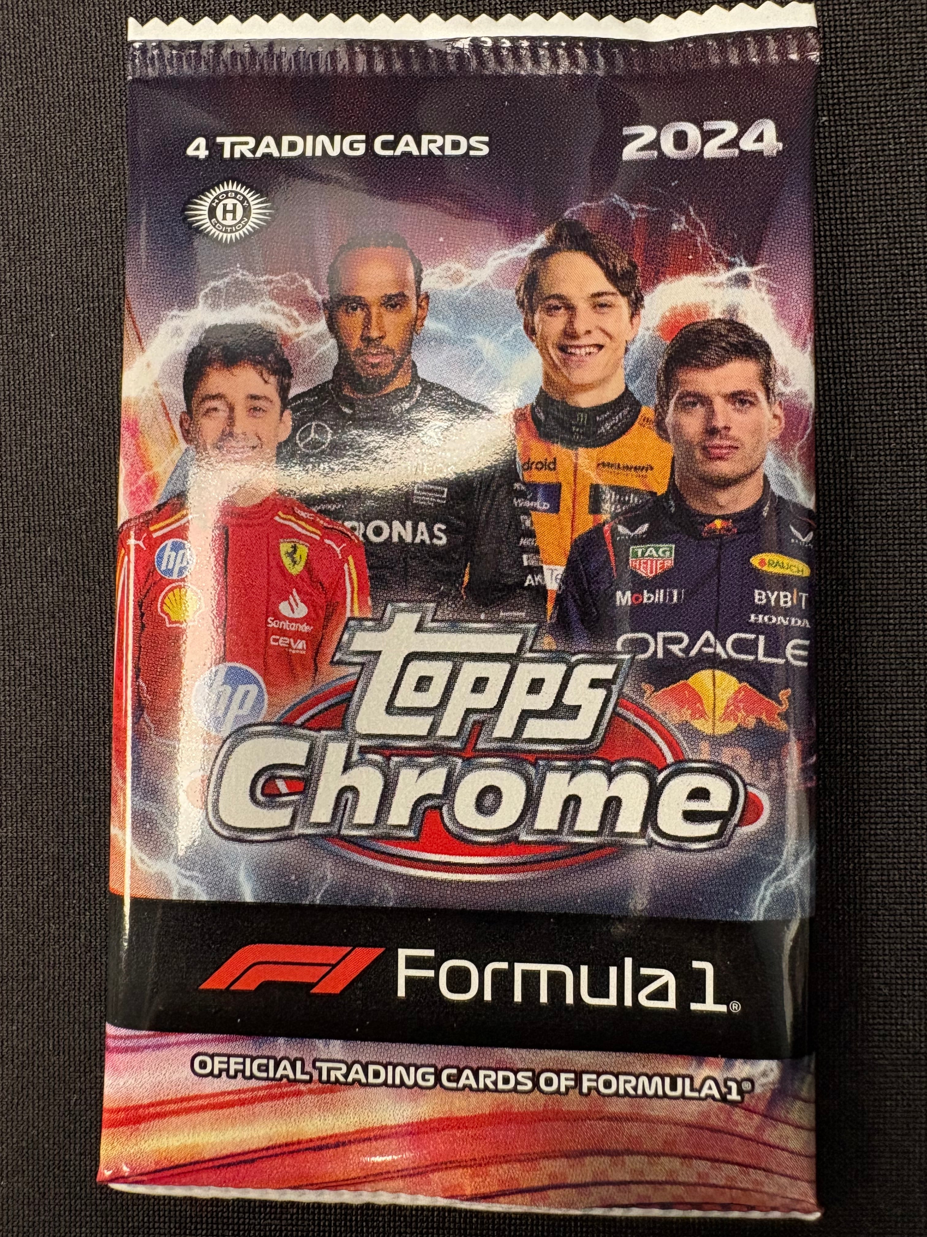 2024 Topps Chrome F1 Formula 1 Qualifying Lap Hobby Single Pack ...