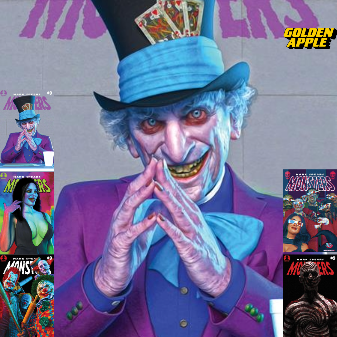 Mark Spears Monsters #9 A1 Cover Set Of 5 1:50 (03/04/2026) Ex Posse ...