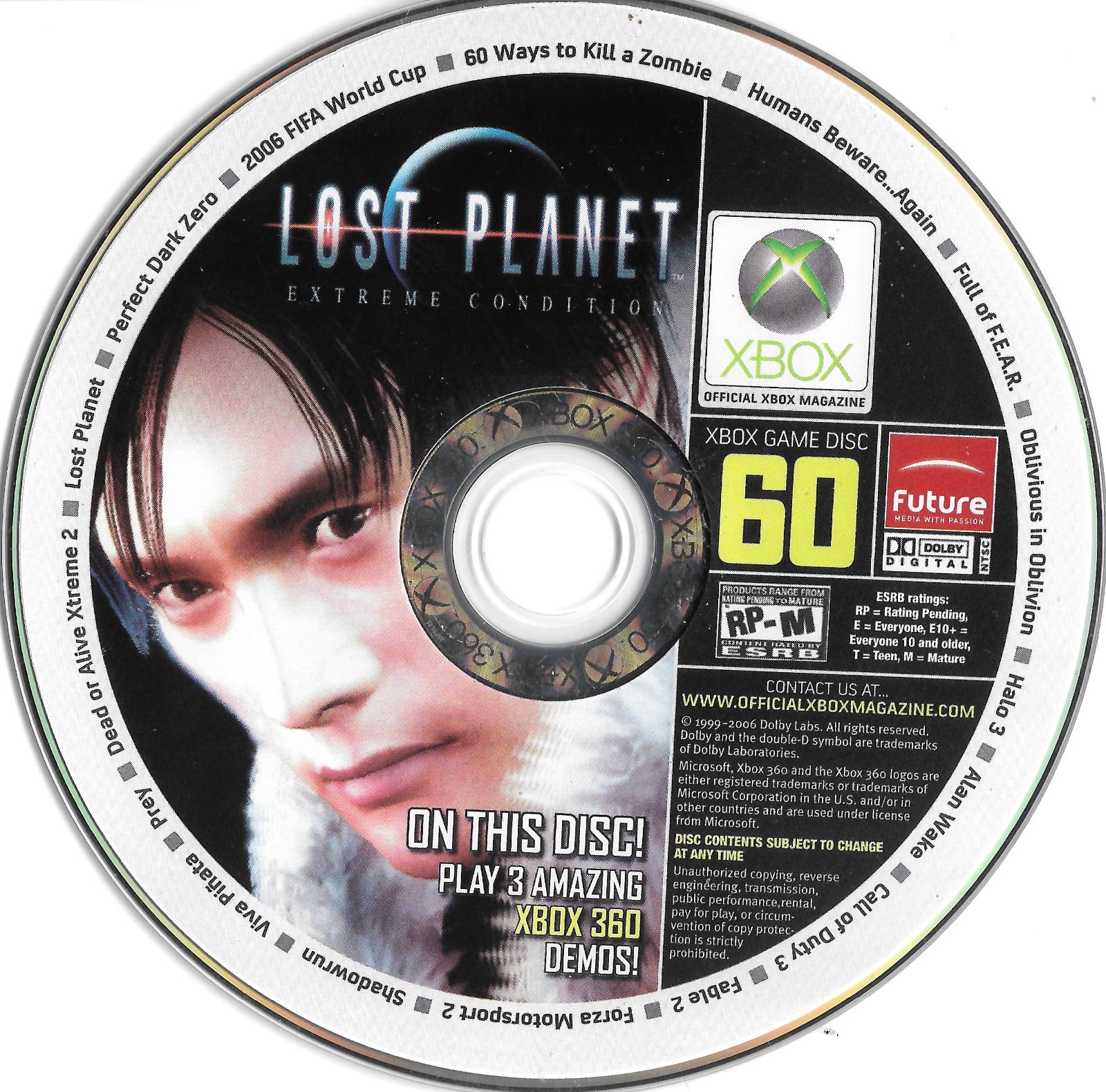 Official Xbox Magazine Demo Disc 60 - Xbox – Golden Apple Comics