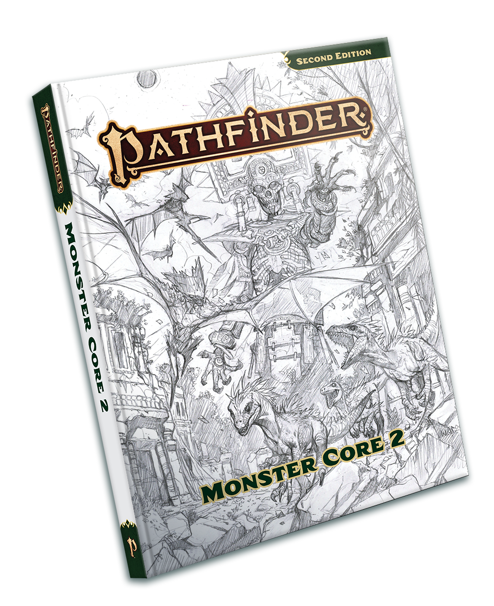 Pathfinder RPG: Monster Core 2 (Retailer Exclusive Cover Edition) (P2 ...