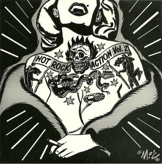 Compilation - Various Artists - Hot Rock Action Volume 2 7" Vinyl Reco ...